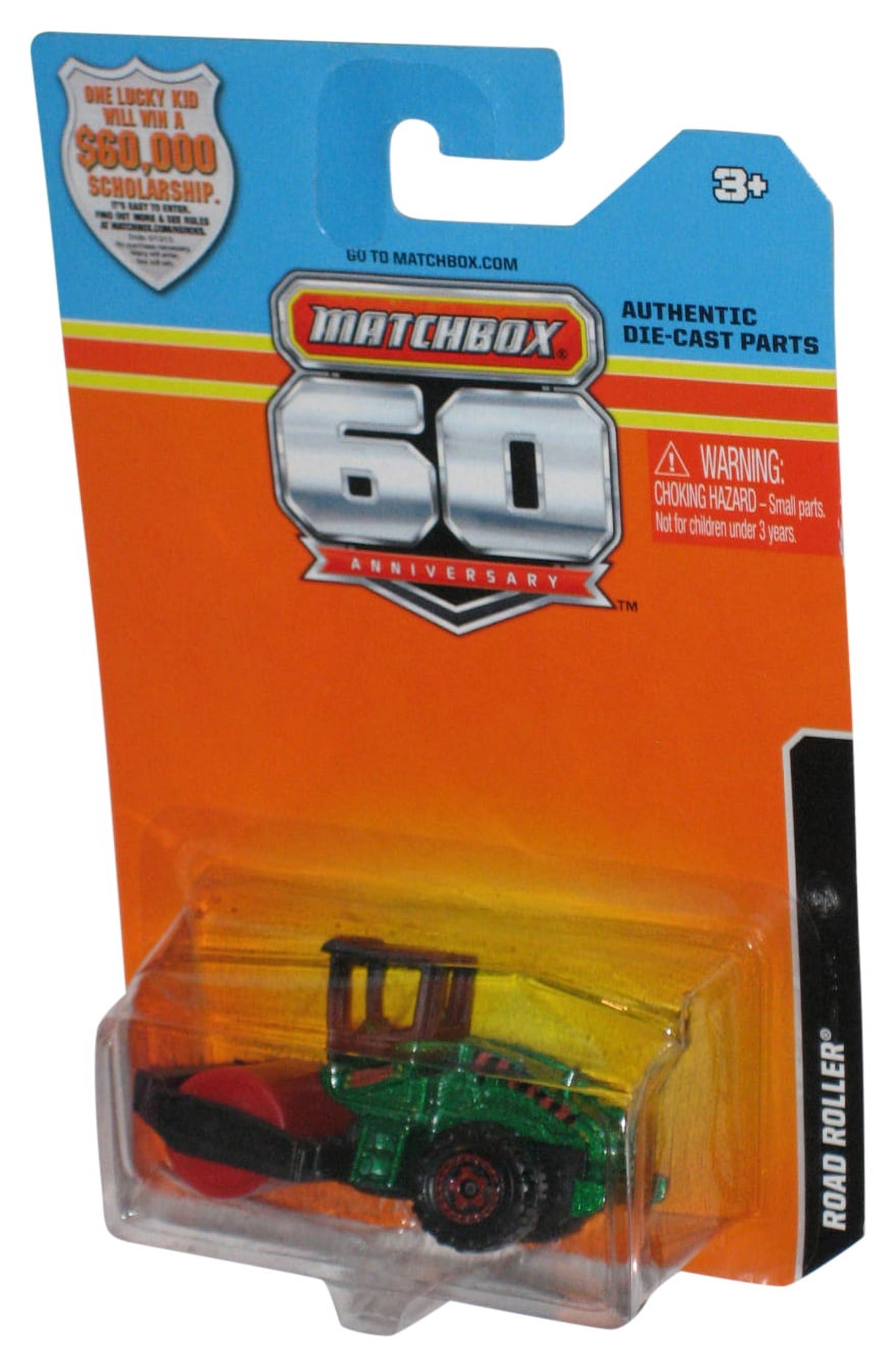 Matchbox 60th Anniversary (2012) Green Road Roller Die-Cast Toy Vehicle ...