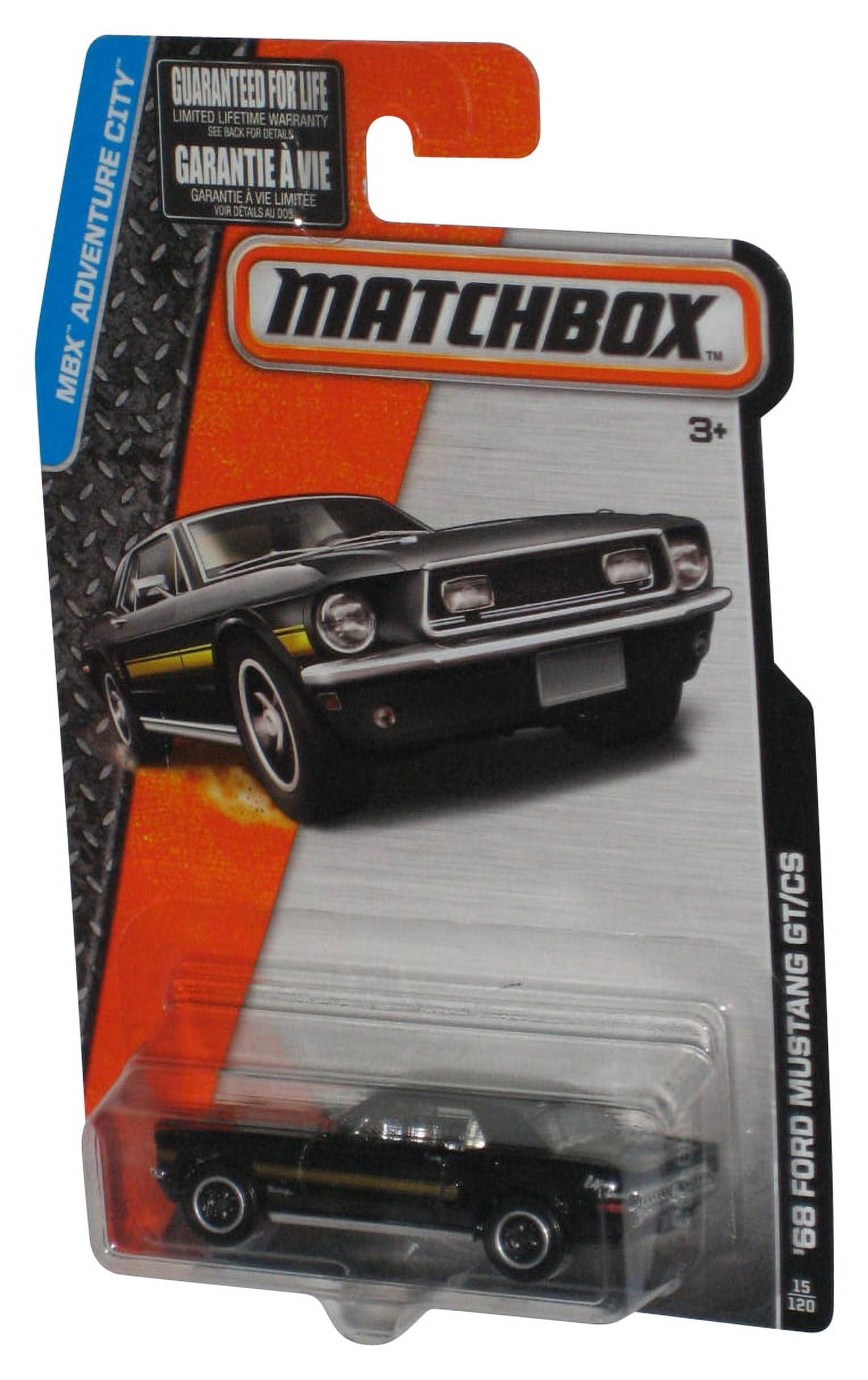 Matchbox '68 Ford Mustang GT/CS (2014) MBX Adventure City Toy Car 15/ ...