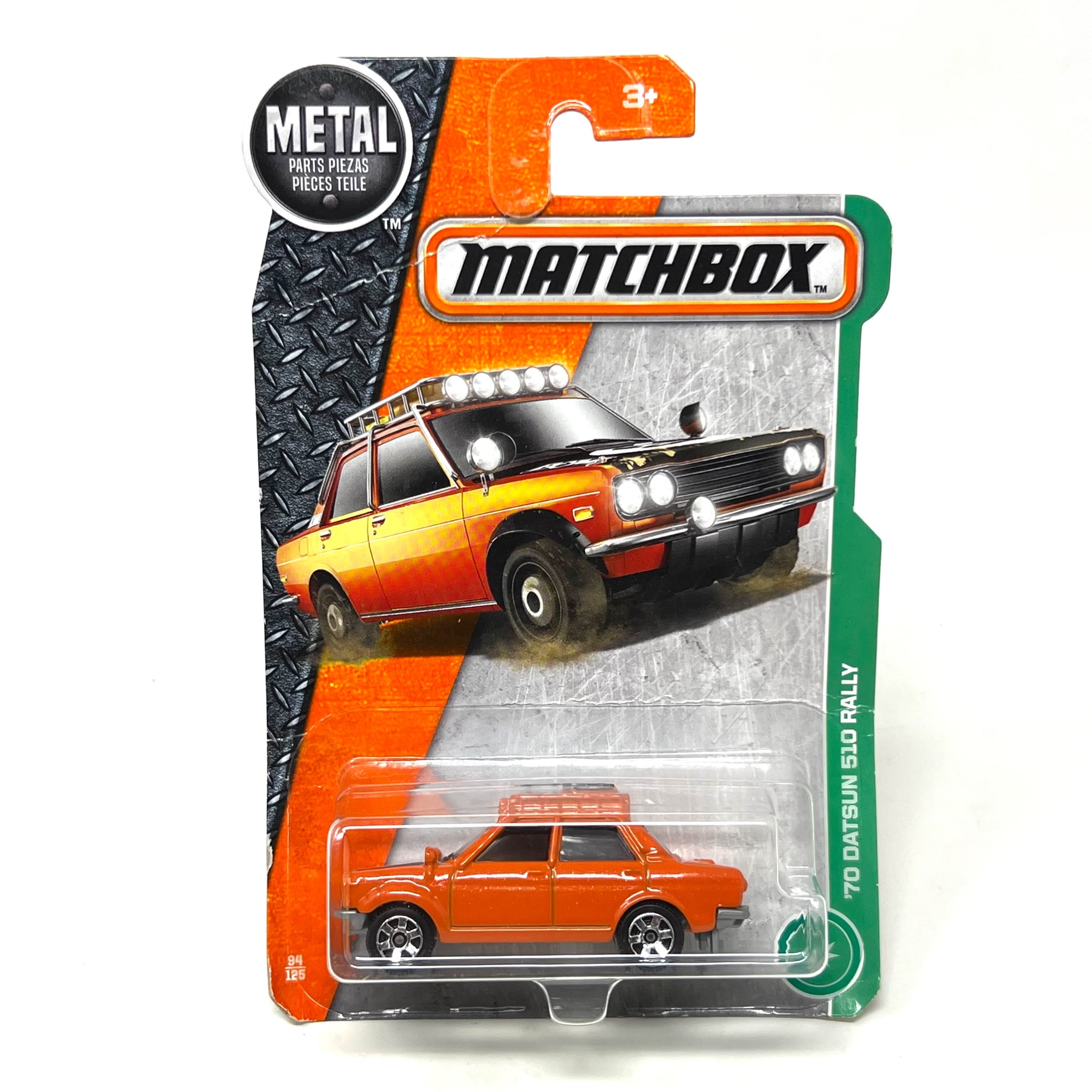 Matchbox 70 Datsun 510 Rally Car - Walmart.com