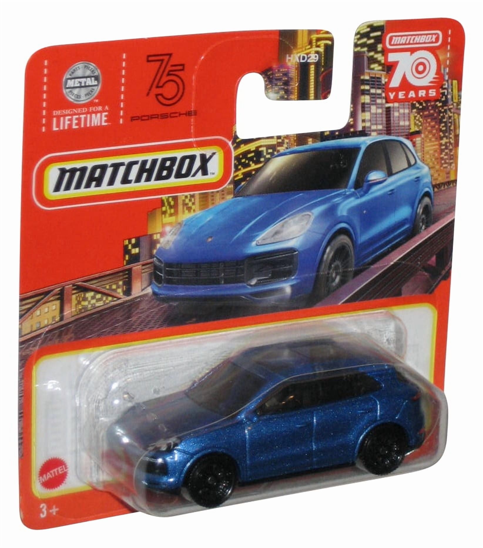 Matchbox 70 Years (2023) Blue Porsche Cayenne Turbo Toy Car 78/100 ...