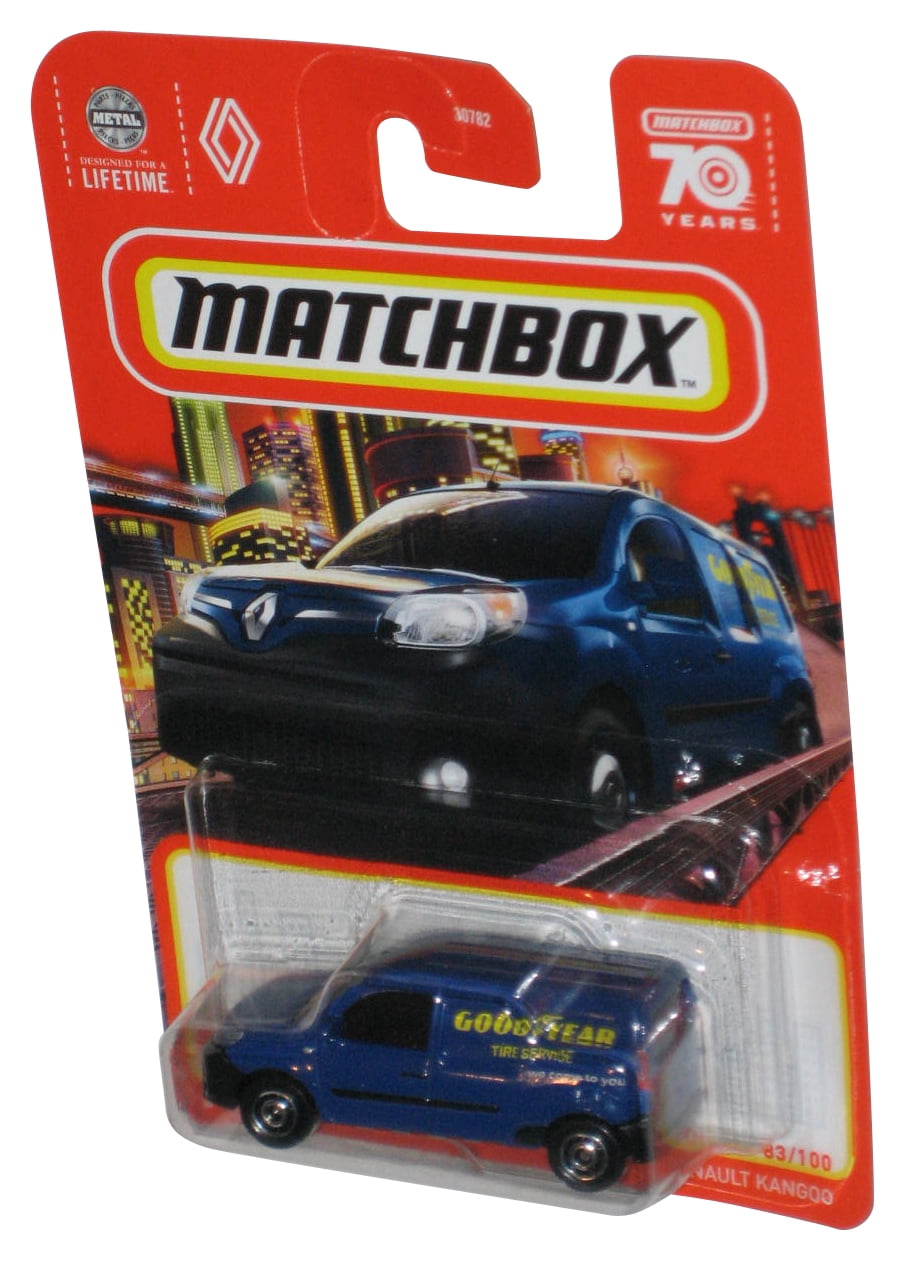 Matchbox 70 Years Good Year Tire Service (2023) Blue Renault Kangoo Van ...