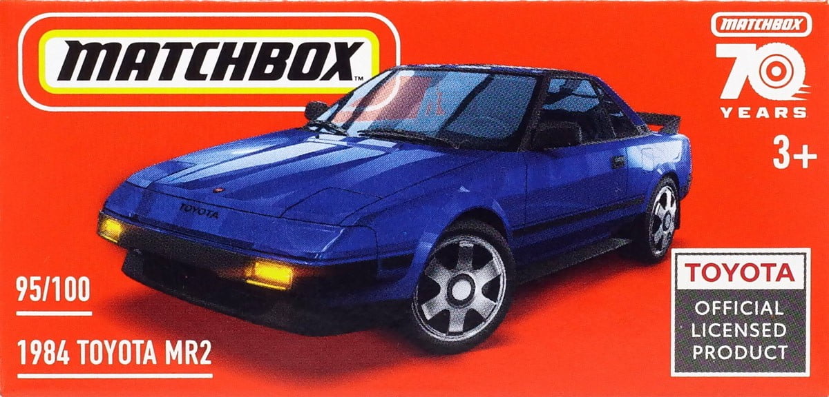 Matchbox 70th Anniversary 1984 Toyota MR2 Diecast Car - Walmart.com