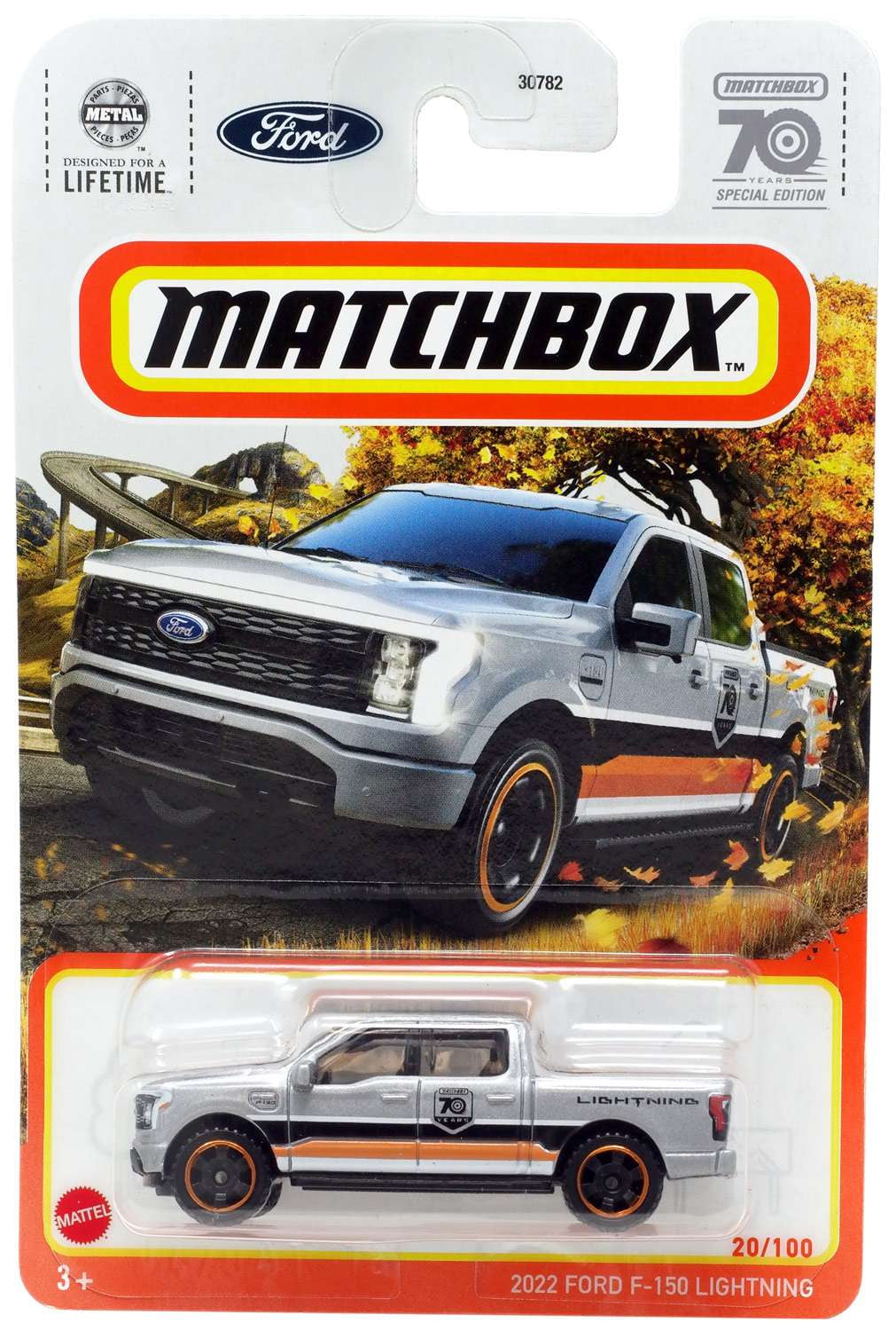 Matchbox 70th Anniversary 2022 Ford f-150 Lightning Diecast Car ...