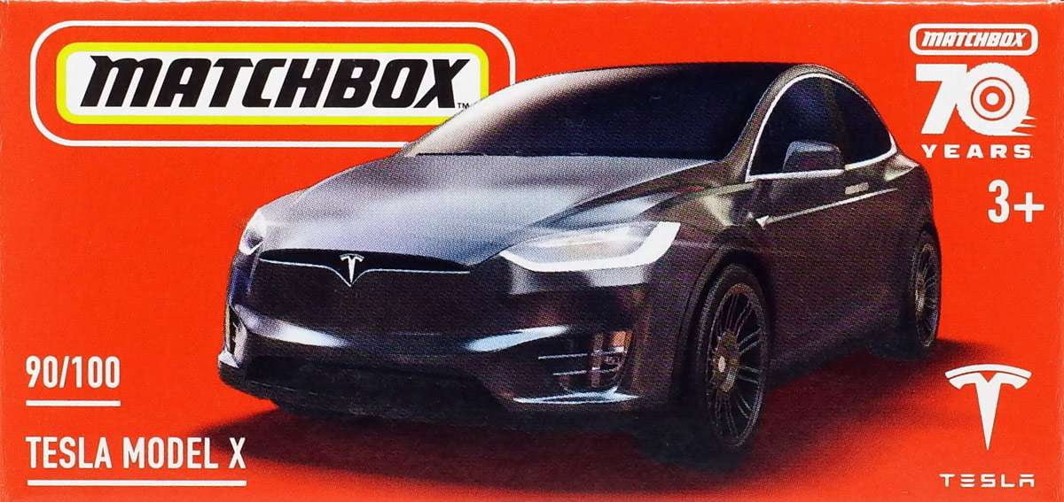 Matchbox 70th Anniversary Tesla Model X Diecast Car (Grey) - Walmart.com