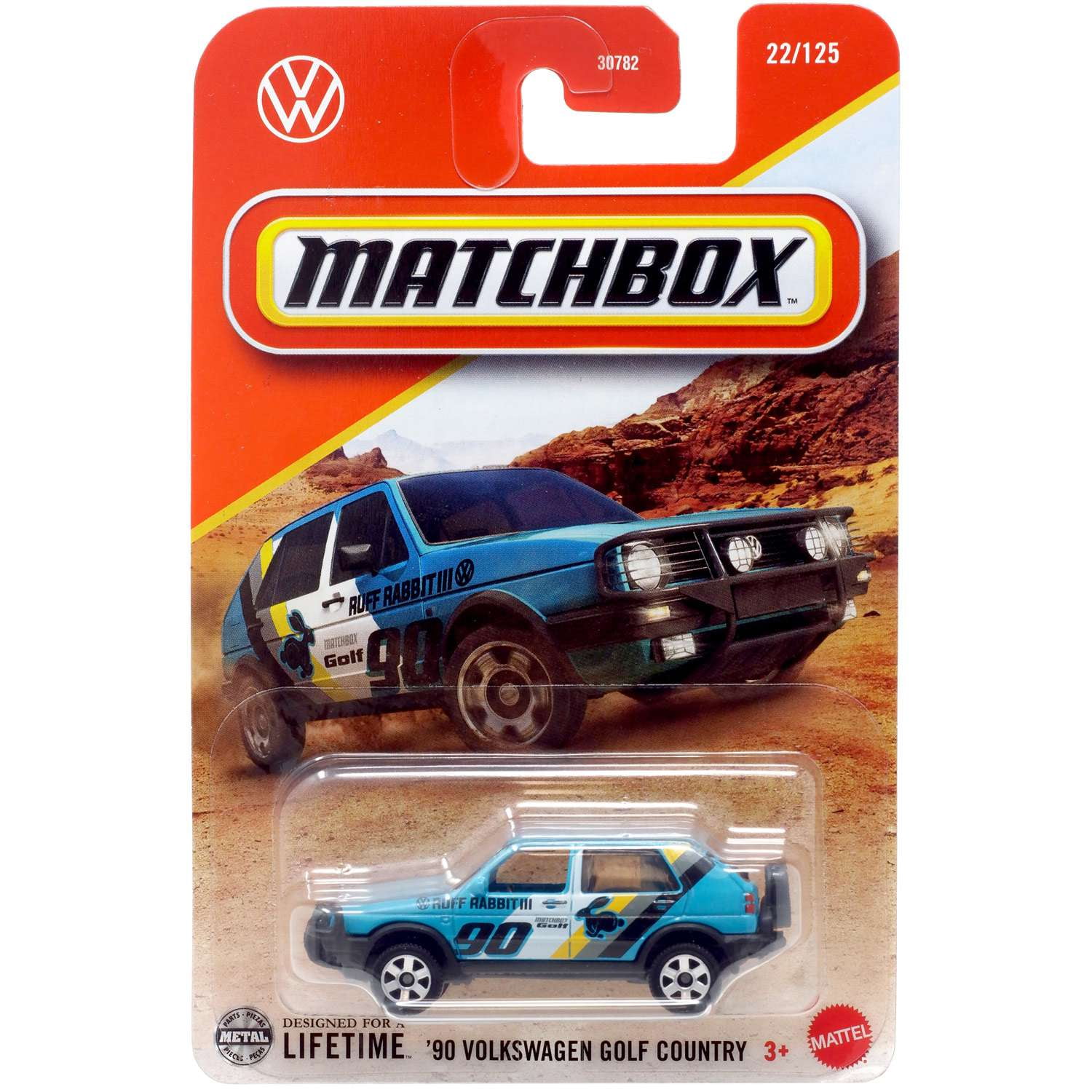 Matchbox '90 Volkswagen Golf Country Diecast Car - Walmart.com