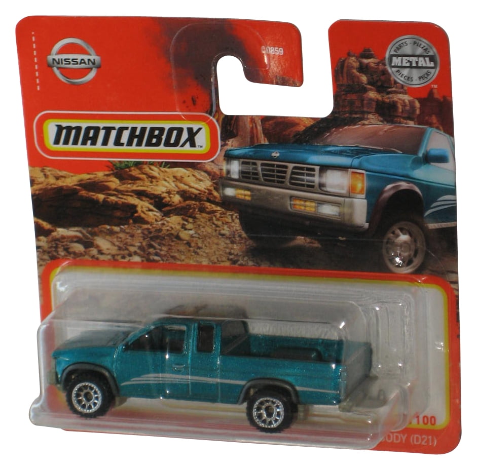 Matchbox '95 Nissan Hardbody D21 (2021) Blue Metal Toy Truck 38/100 ...