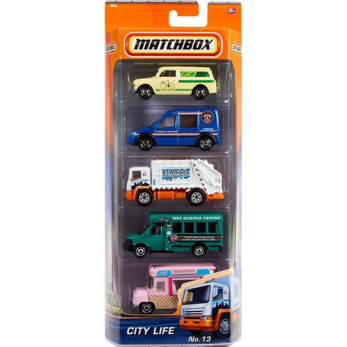 Matchbox Adventure Fleet Vehicles 5-Pack Assortment - Walmart.com