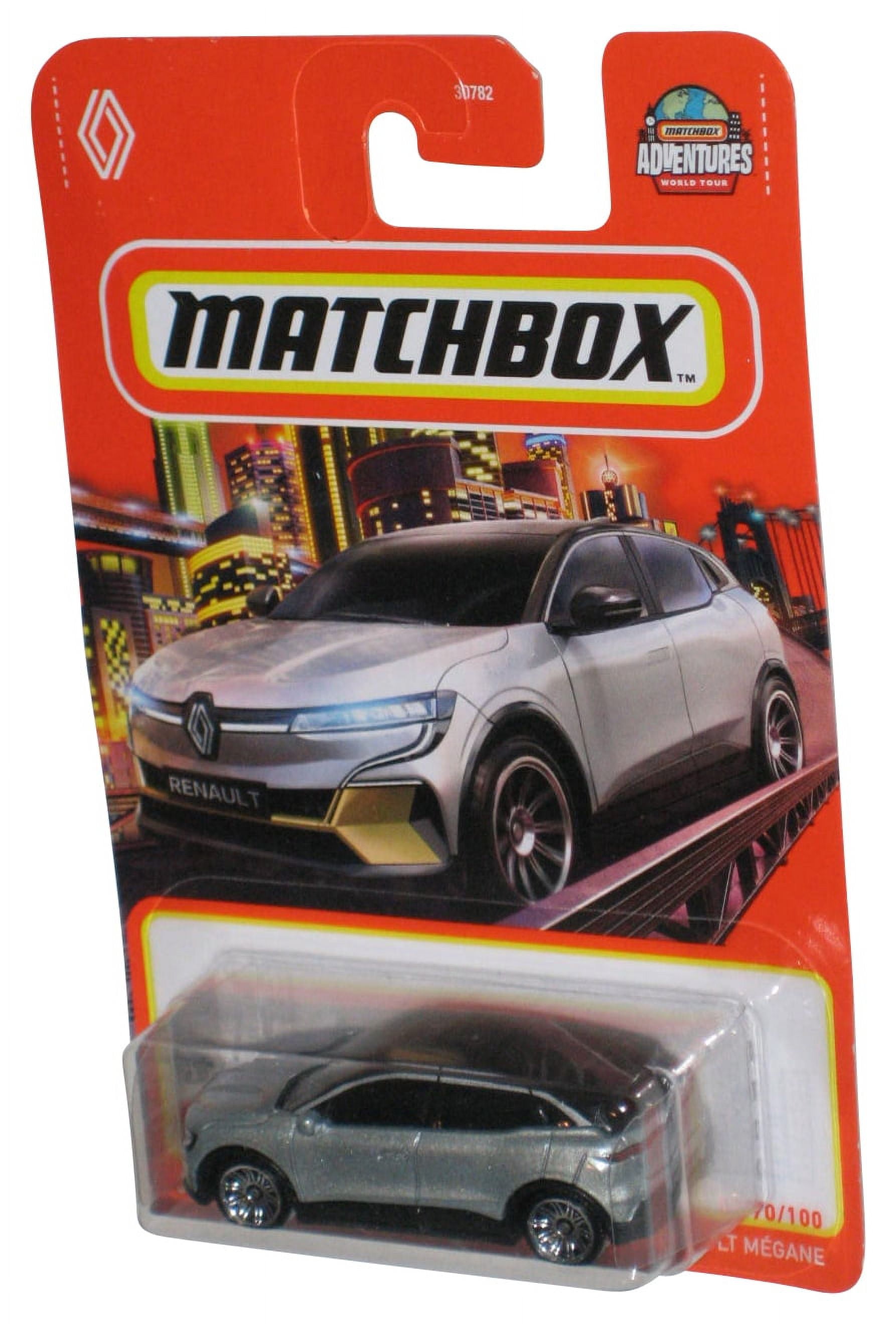 Matchbox Adventures World Tour 2022 Renault Megane Silver Toy Car 70/ ...