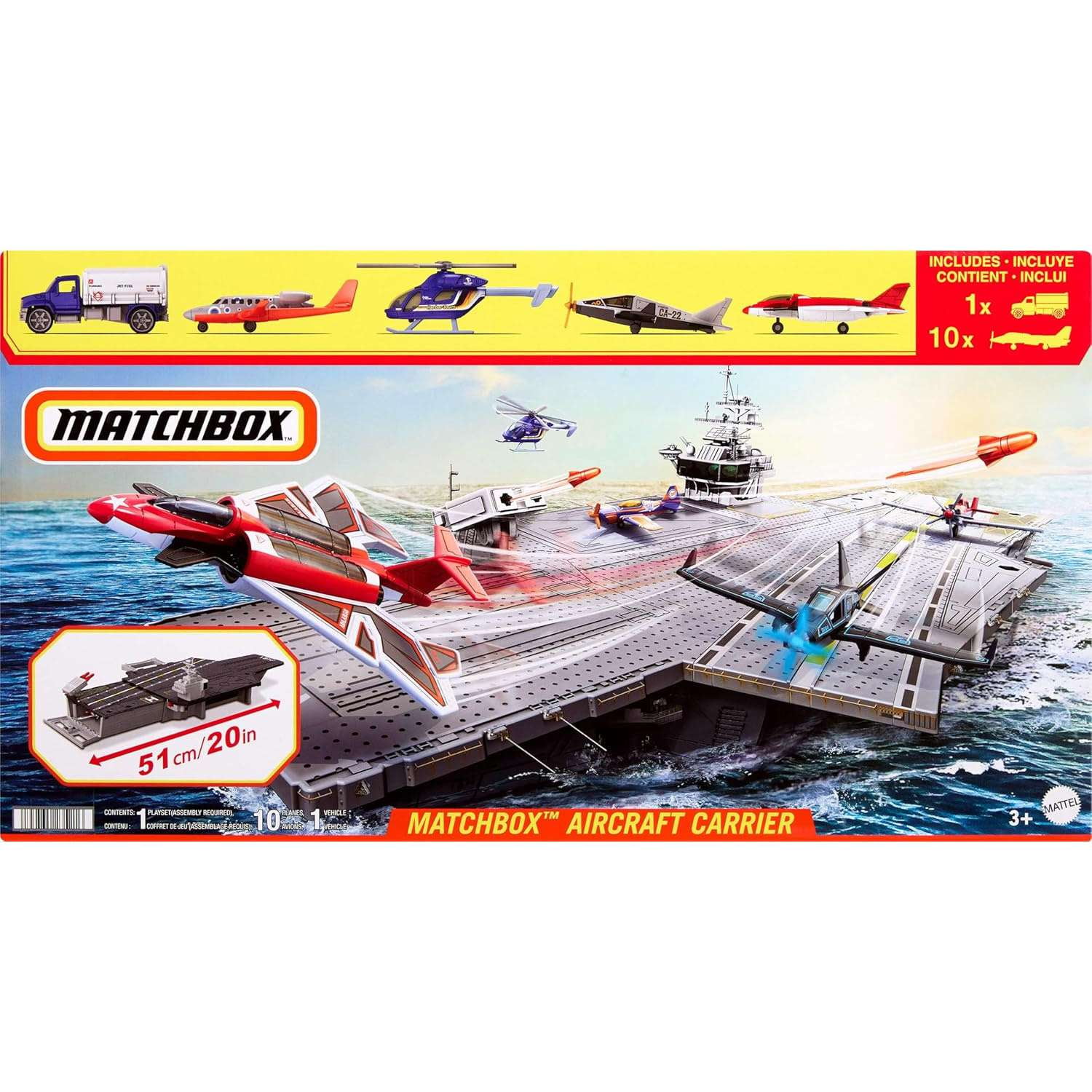 Matchbox Aircraft Carrier Playset - Walmart.com