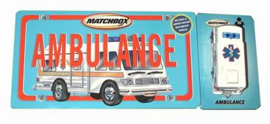 Pre-Owned Matchbox Ambulance [With Cutomized Matchbox Ambulance] (Board ...