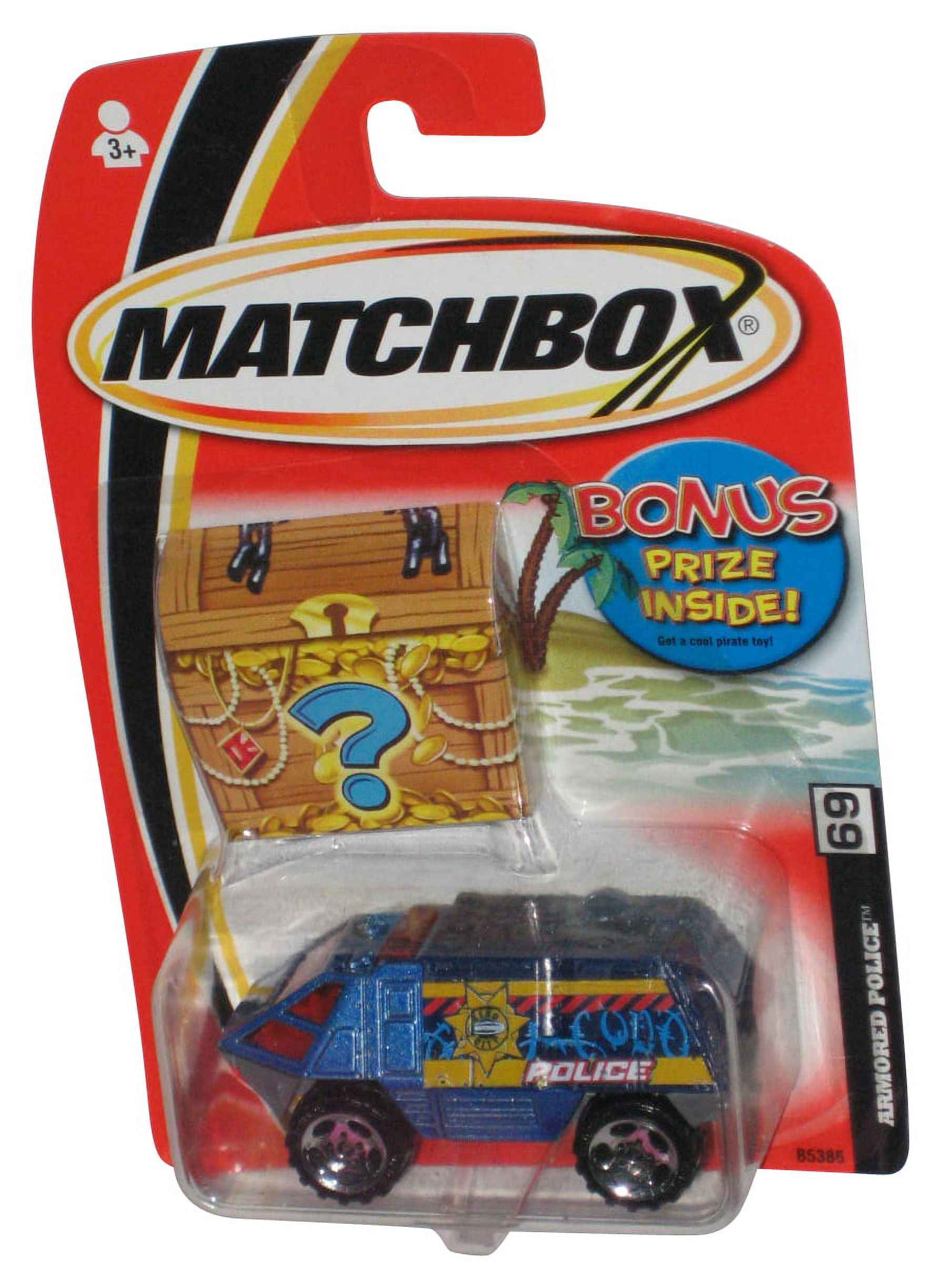 Matchbox Armored Police (2004) Blue Toy Vehicle #69 - (Bonus Treasure ...