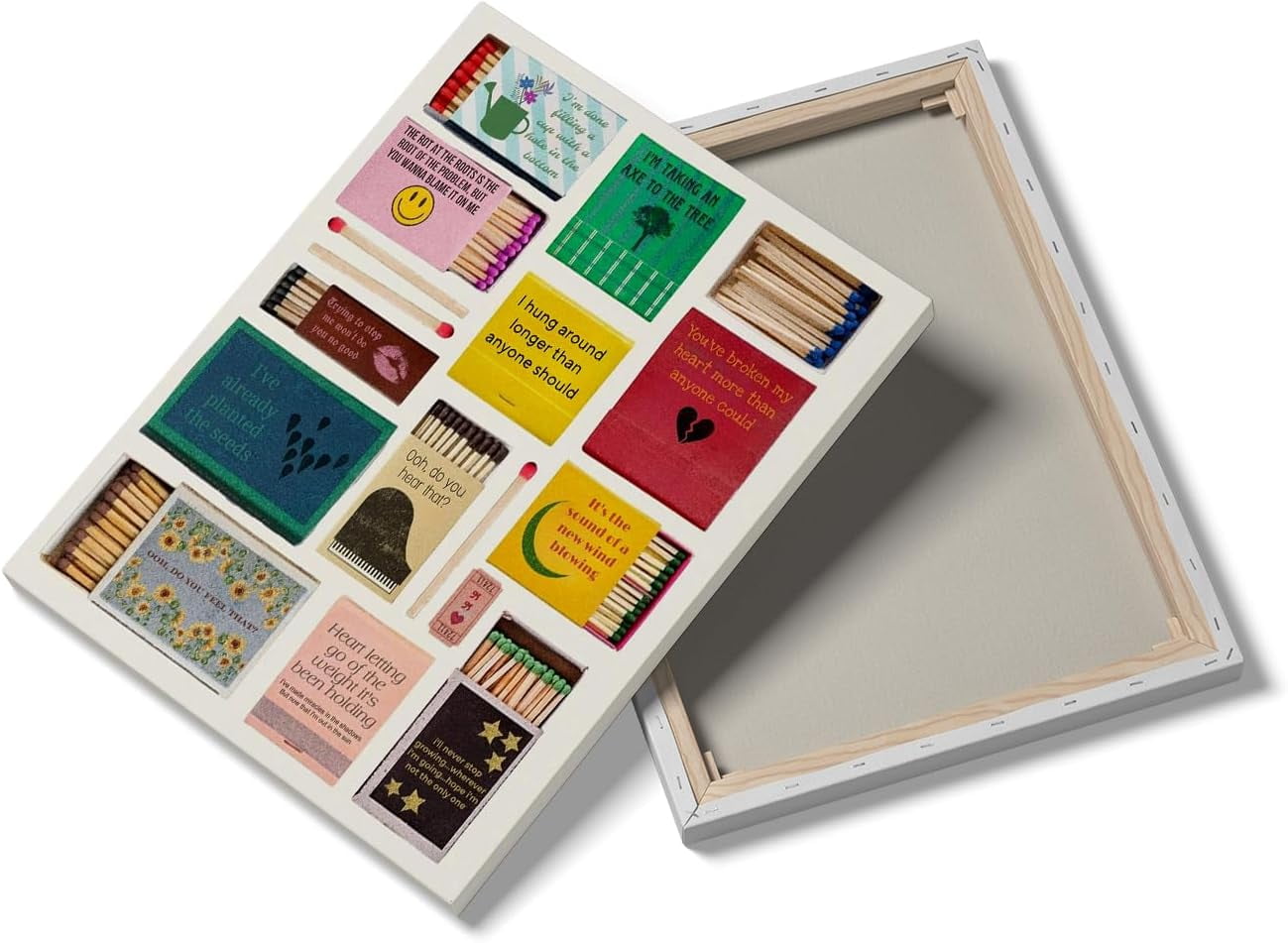 Matchbox Art-Love Diary Valentine''s Day Gift Matchbox Illustration ...