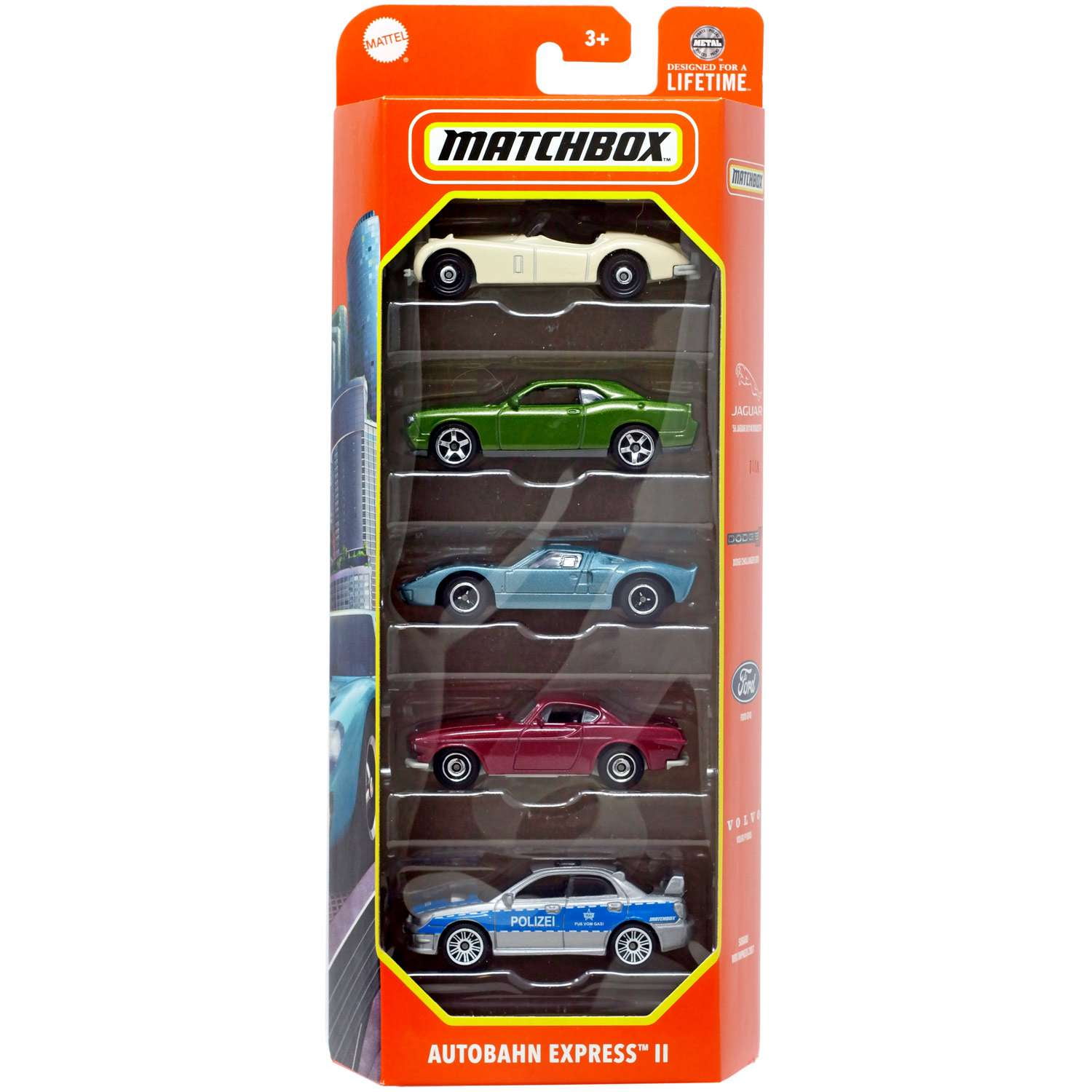 Matchbox Autobahn Express II Diecast Vehicle 5-Pack - Walmart.com
