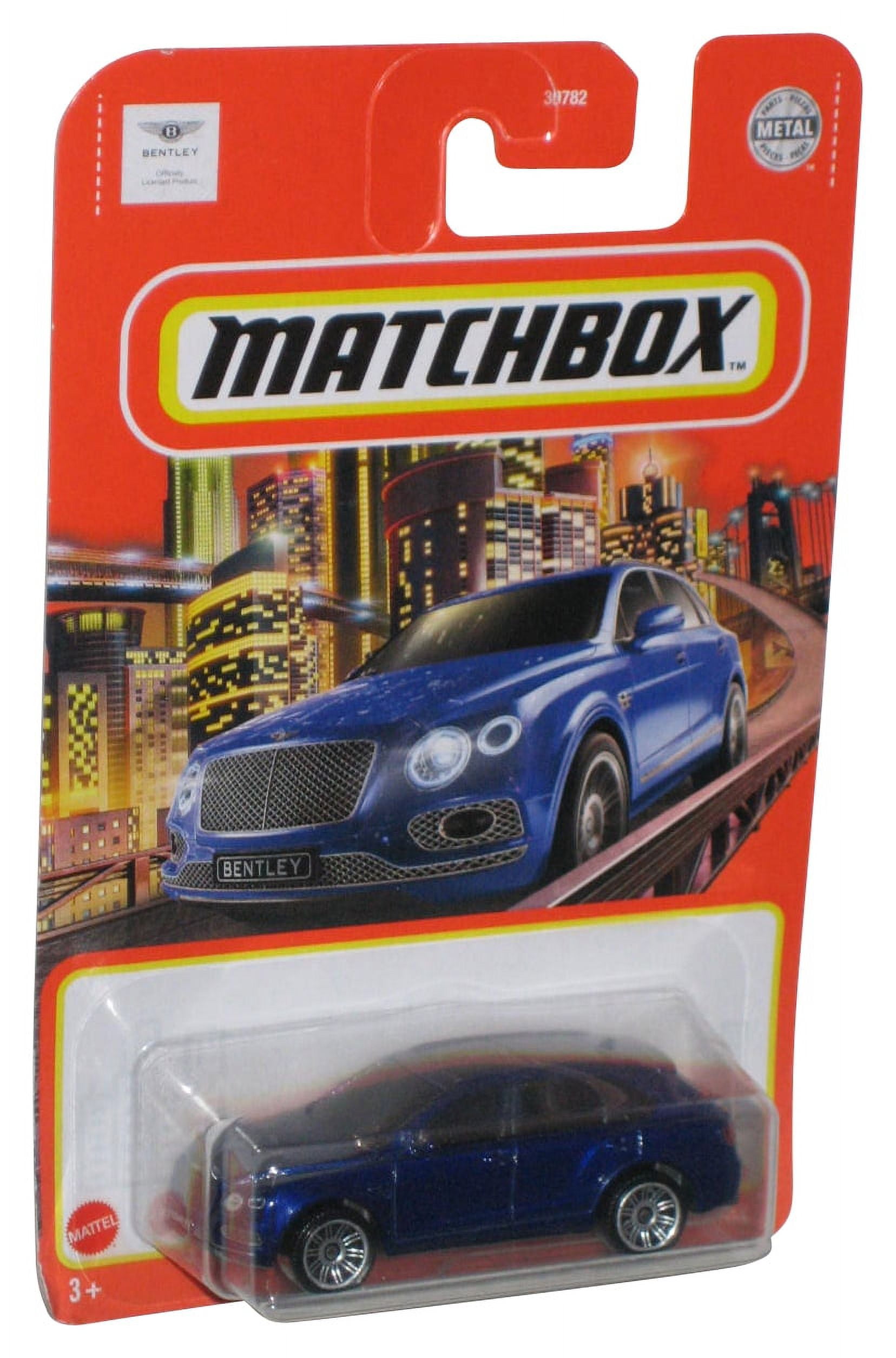 Matchbox Bentley Bentayga (2020) Mattel Blue Toy Car 9/100 - Walmart.com