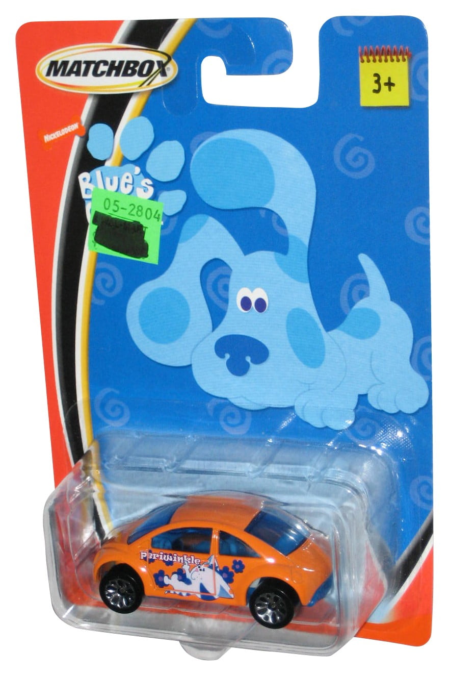 Matchbox Blue's Clues Periwinkle (2004) Mattel Orange Car Toy - Walmart.com