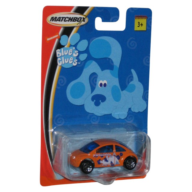 Matchbox Blue's Clues Periwinkle (2004) Mattel Orange Toy Car - Walmart.com
