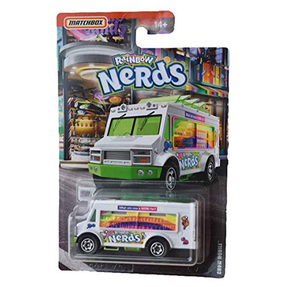 Matchbox Candy Themed Rainbow Nerds Die Cast Vehicle (Chow Mobile ...