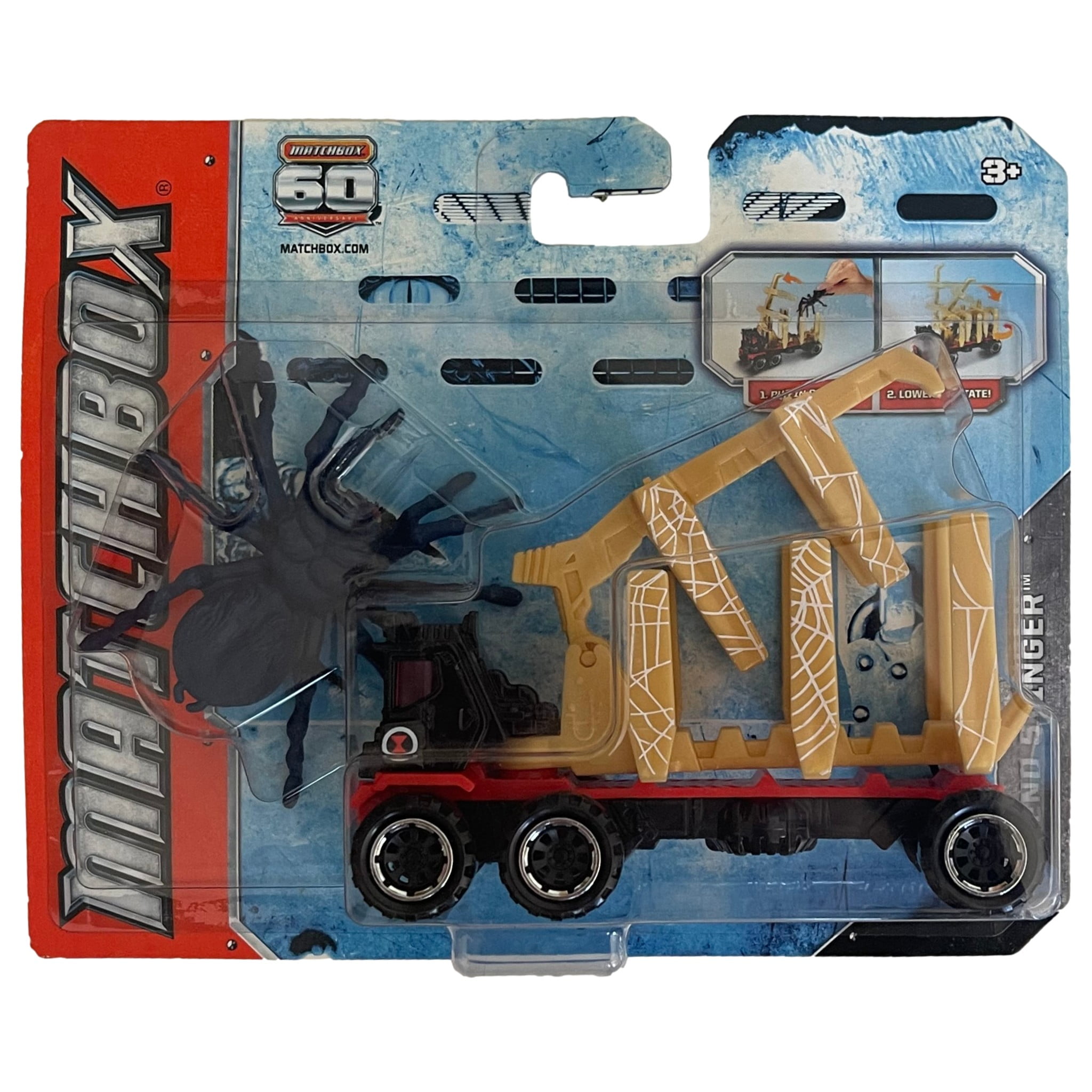 Matchbox Catch the Creature Series Fiend Stinger with Spider Vehicle ...
