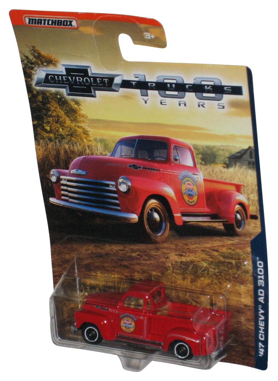 Matchbox Chevrolet 100 Years (2017) Red '47 Chevy AD 3100 Truck ...