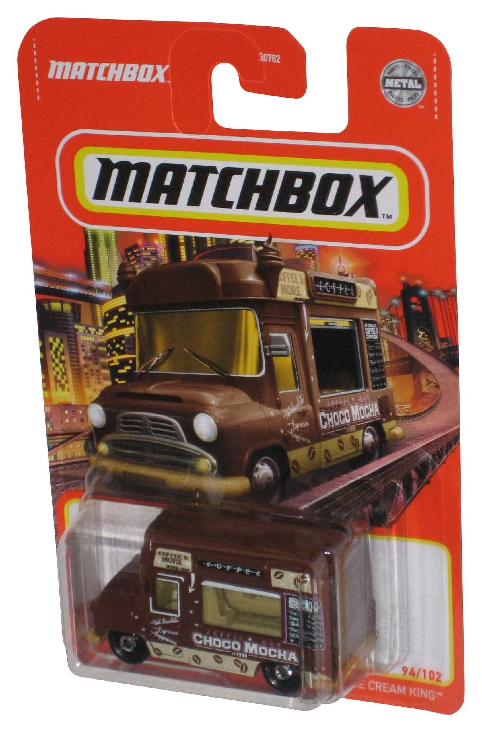 Matchbox Choco Mocha (2021) Brown Ice Cream King Metal Toy Truck 94/102 ...