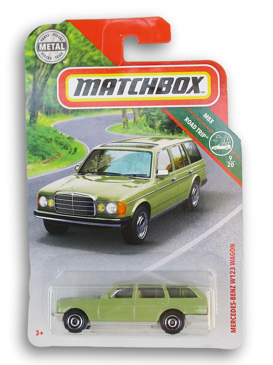 Matchbox Collectible Cars Mercedes-Benz W123 Wagon - Green - MBX Road ...