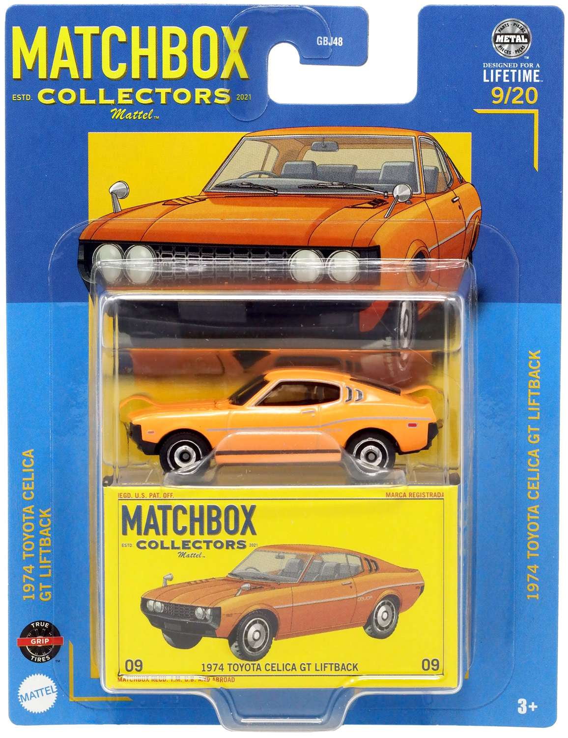 Matchbox Collectors 1974 Toyota Celica GT Liftback Diecast Vehicle ...
