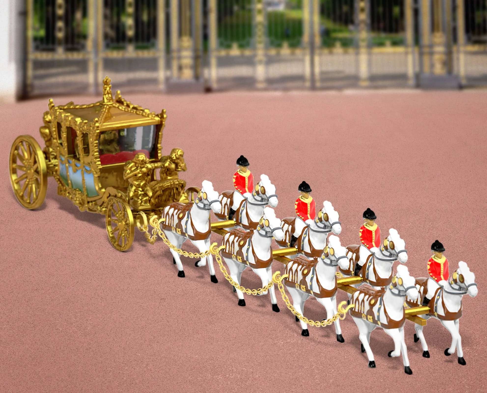 Matchbox Collectors Coronation Gold State Coach Diecast Vehicle ...