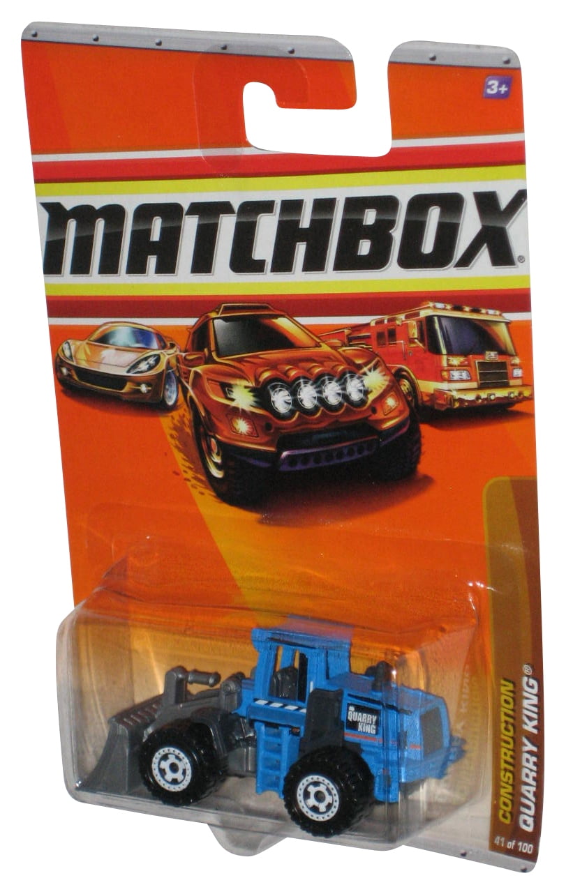 Matchbox Construction (2009) Mattel Blue Quarry King Die-Cast Toy 41/100 - (Small Dent ...