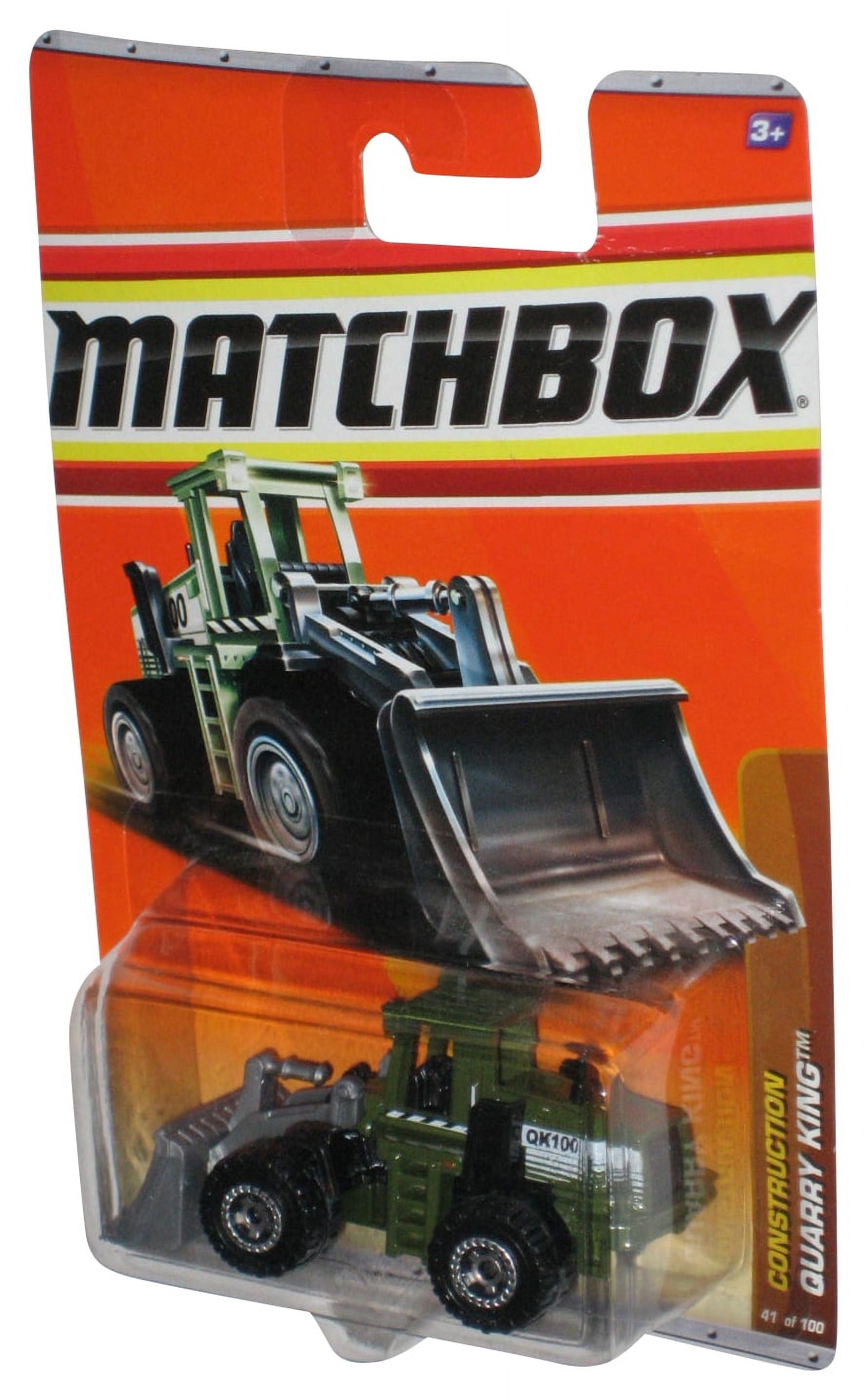 Matchbox Construction (2010) Mattel Green Quarry King Toy 41/100 ...