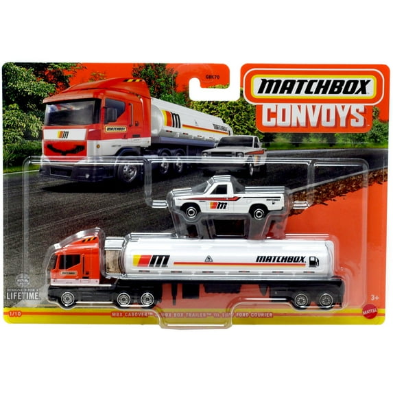 Matchbox Convoys MBX Cabover & MBX Box Trailer 1977 Ford Diecast ...