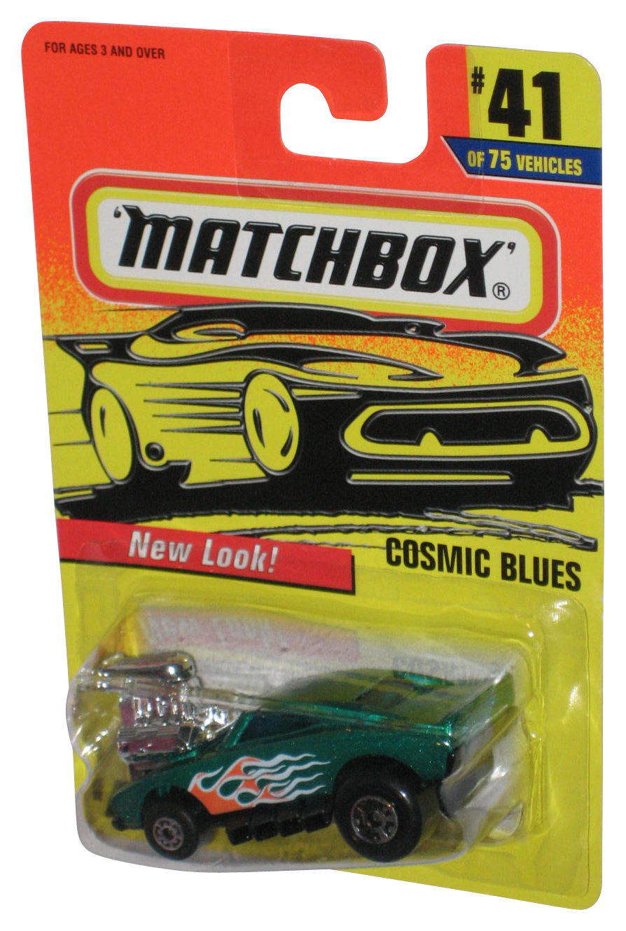Matchbox Cosmic Blues New Look! (1996) Green Die-Cast Toy Car #41/75 ...