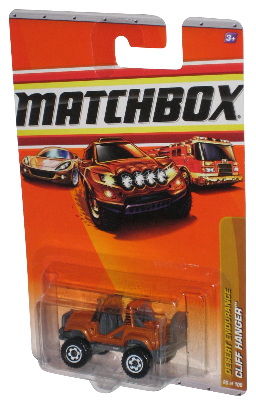 Matchbox Desert Endurance (2009) Cliff Hanger Orange Toy #86/100 ...