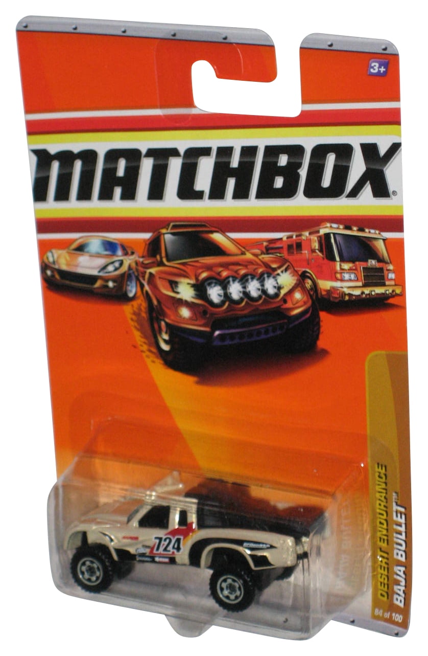 Matchbox Desert Endurance (2009) Tan Baja Bullet Toy Truck 84/100 ...