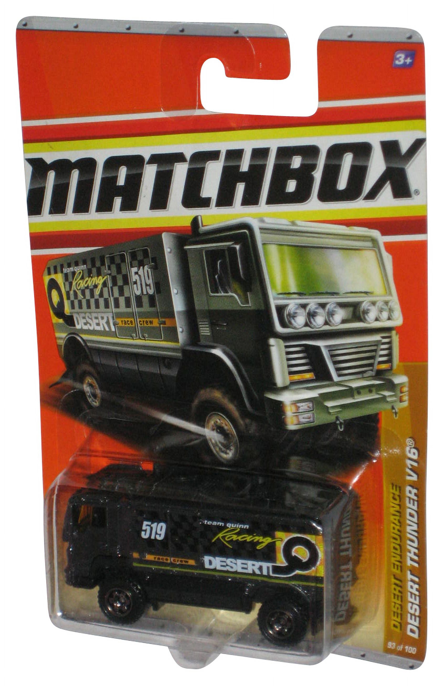 Matchbox Desert Endurance (2010) Gray Thunder V16 Toy Truck 93/100 ...