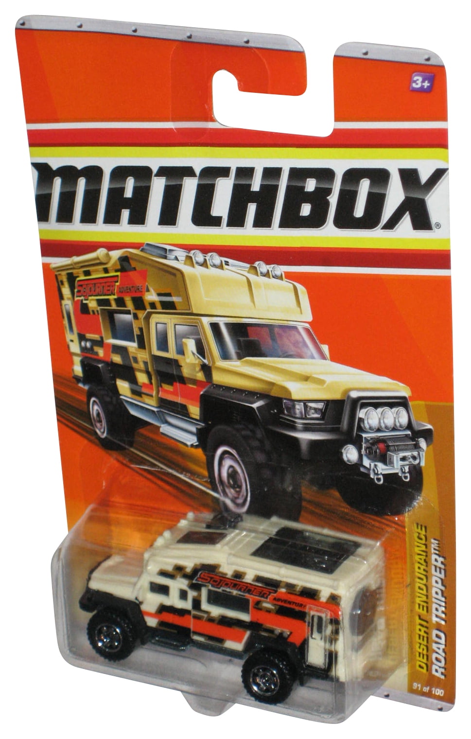 Matchbox Desert Endurance (2010) Sojourner White Road Tripper Toy Car ...