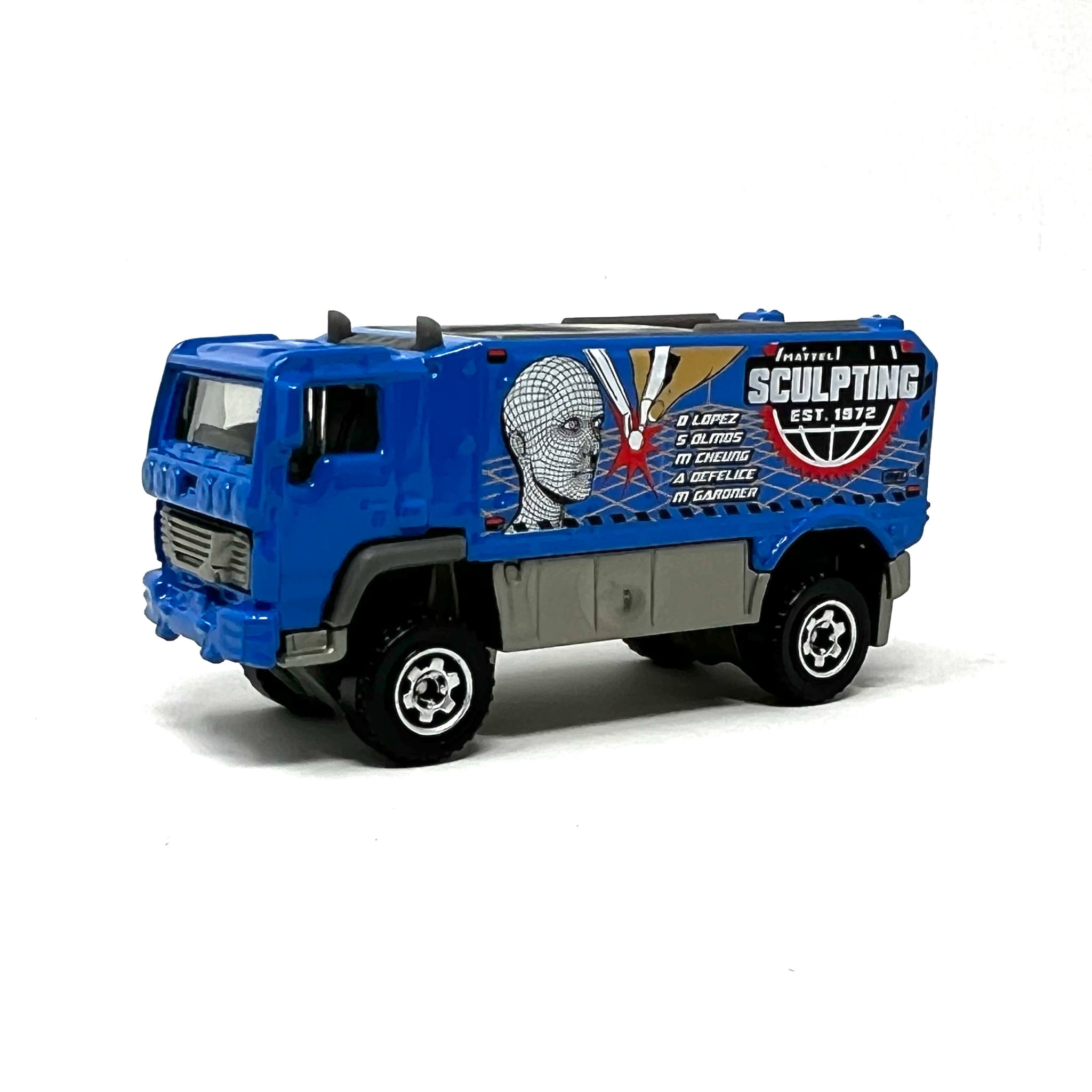 Matchbox Desert Thunder V16 Blue Loose Vehicle without Packaging ...