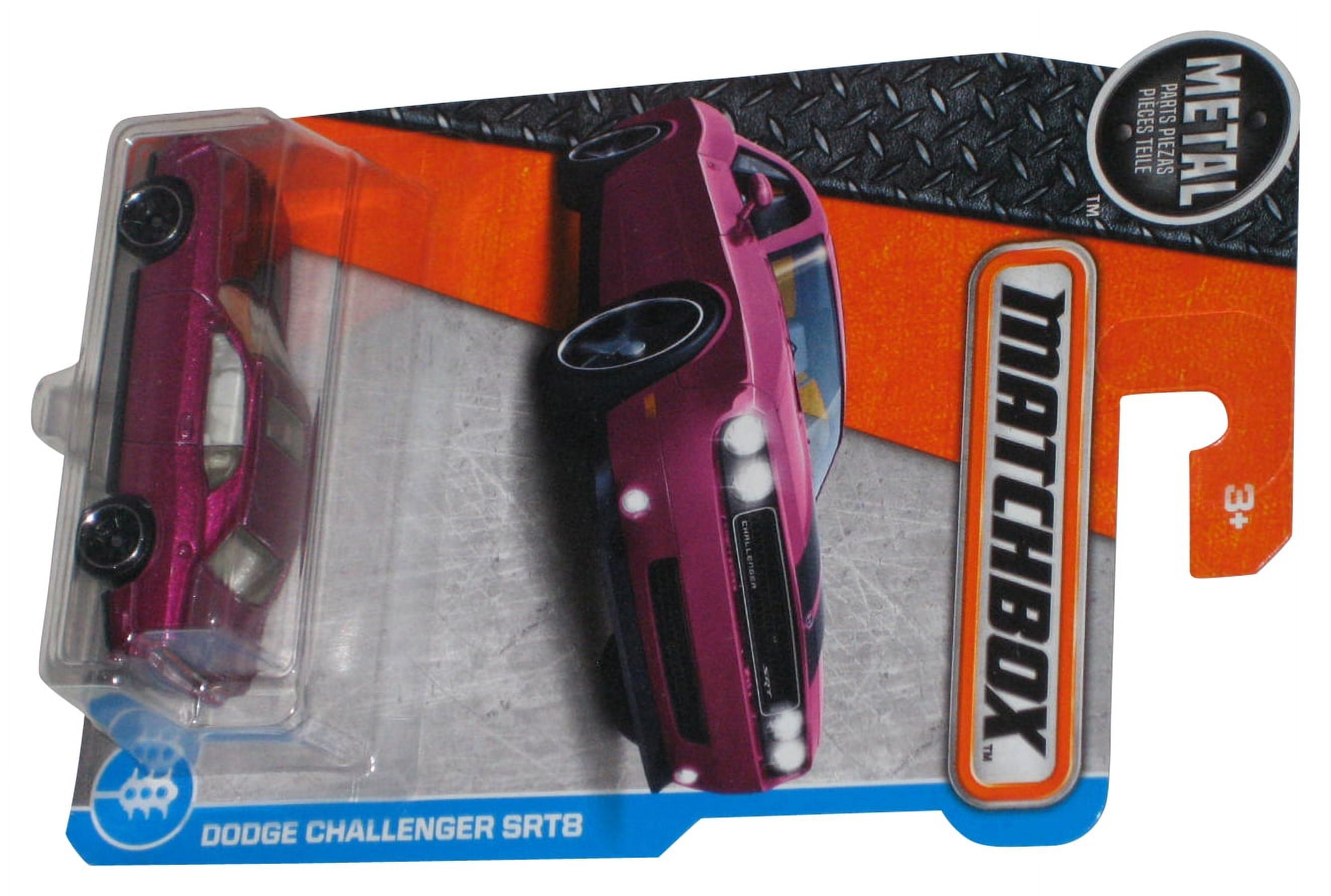 Matchbox Dodge Challenger SRT8 (2016) Purple Die-Cast Toy Car 21/125 ...