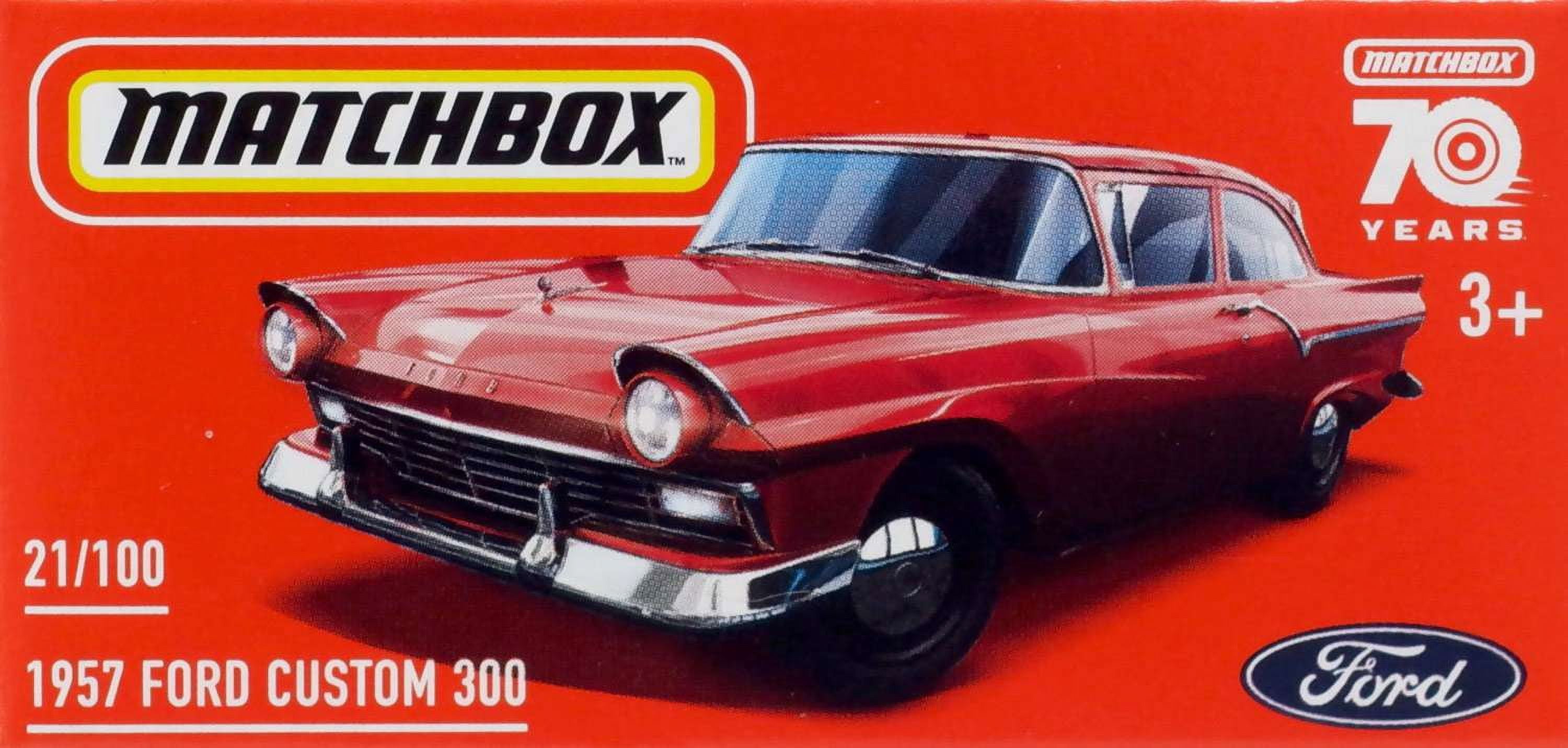 Matchbox Drive Your Adventure 1957 Ford Custom 300 Diecast Car ...