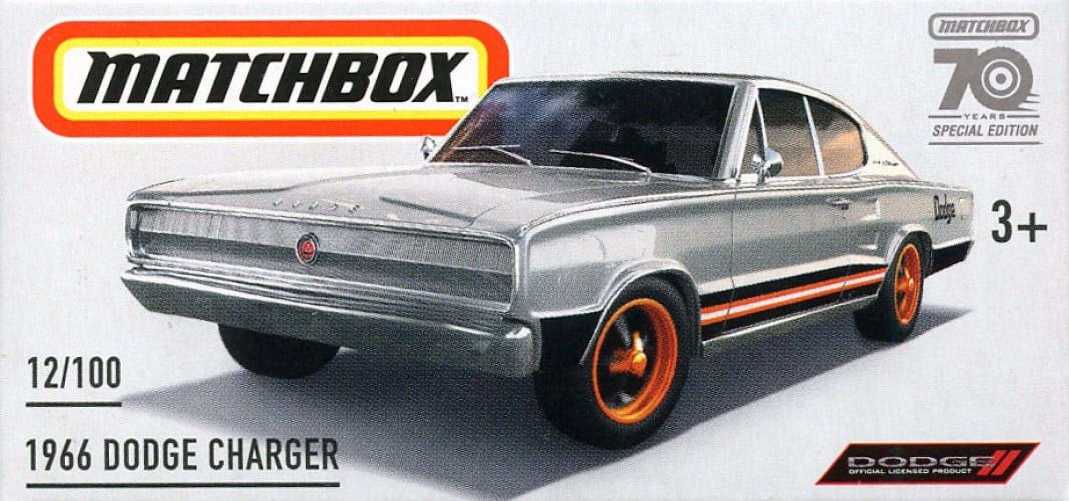 Matchbox Drive Your Adventure 1966 Dodge Charger Diecast Car (Special ...
