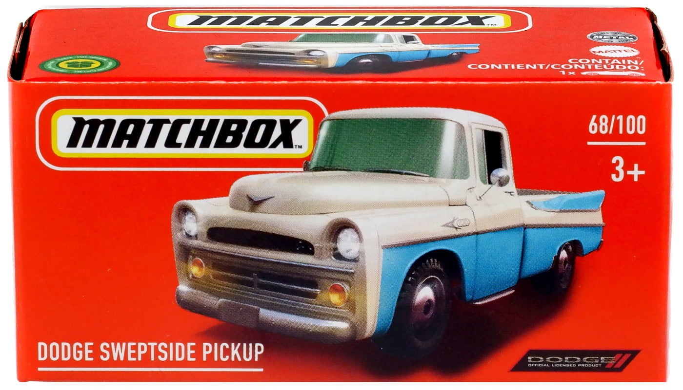 Matchbox Drive Your Adventure Dodge Sweptside Pickup Diecast Car ...