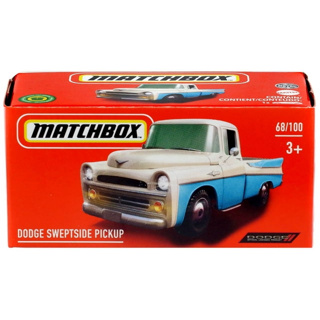 Matchbox Drive Your Adventure Dodge Sweptside Pickup Diecast Car ...