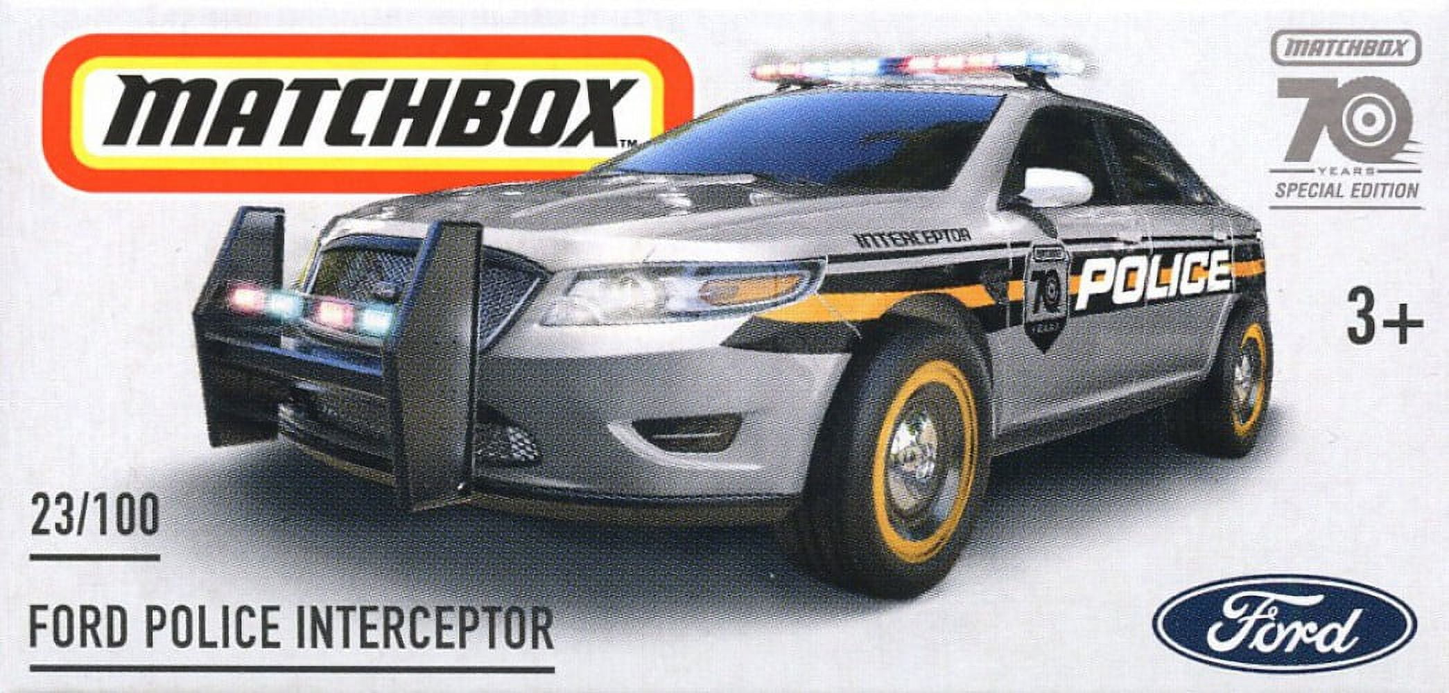 Matchbox Police Interceptor