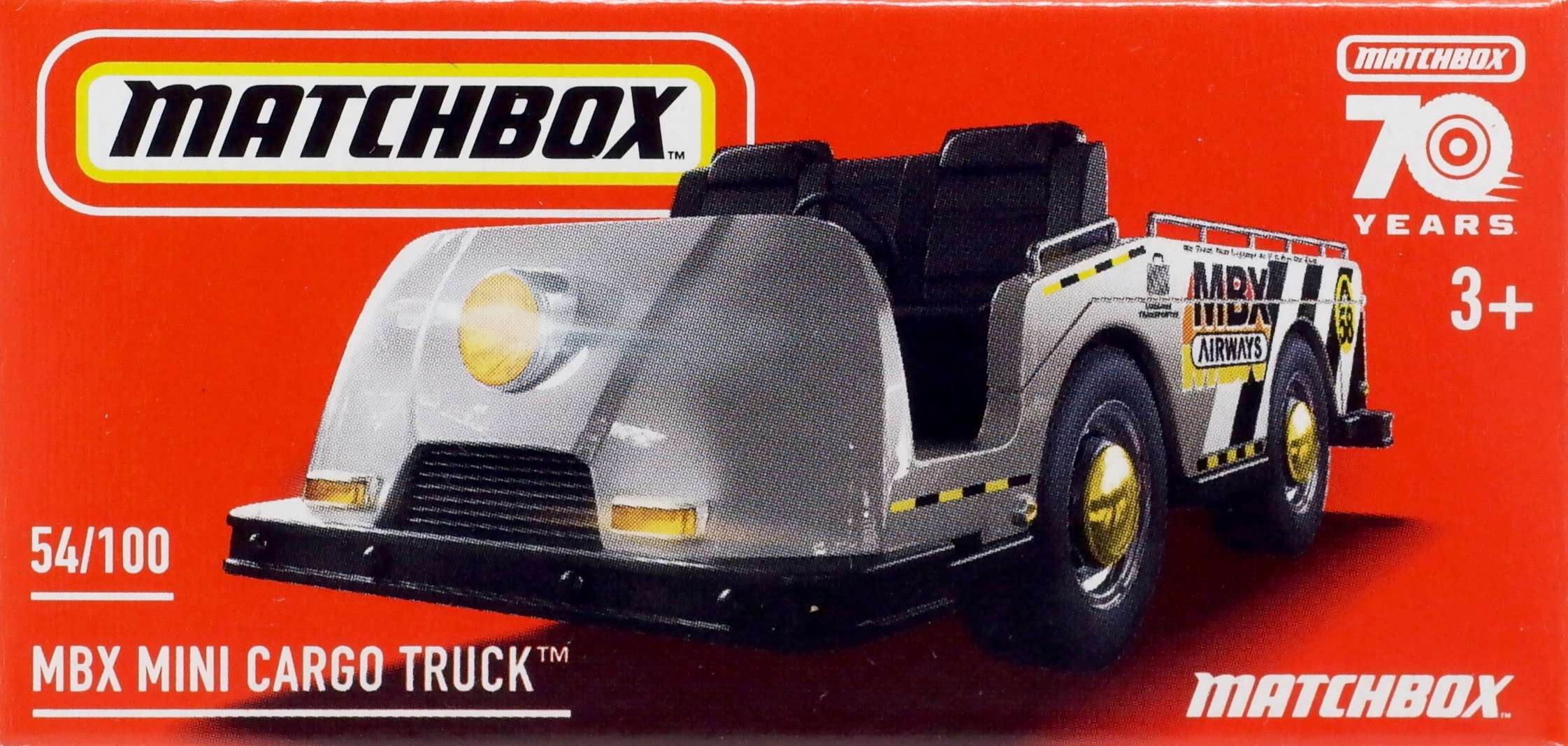 Matchbox Drive Your Adventure MBX Mini Cargo Truck Diecast Car (Grey ...
