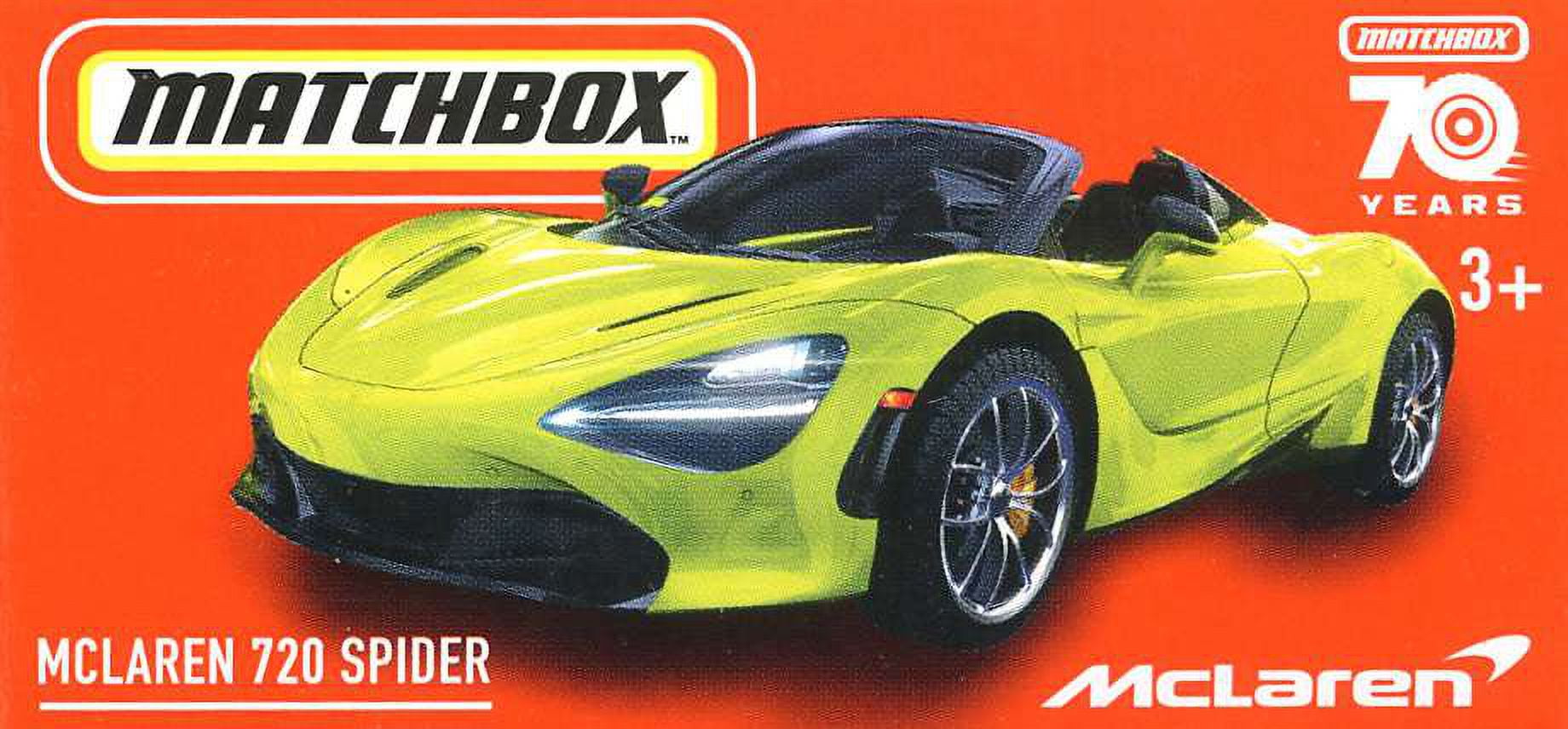 Matchbox Drive Your Adventure McLaren 720 Spider Diecast Car (70 Years ...