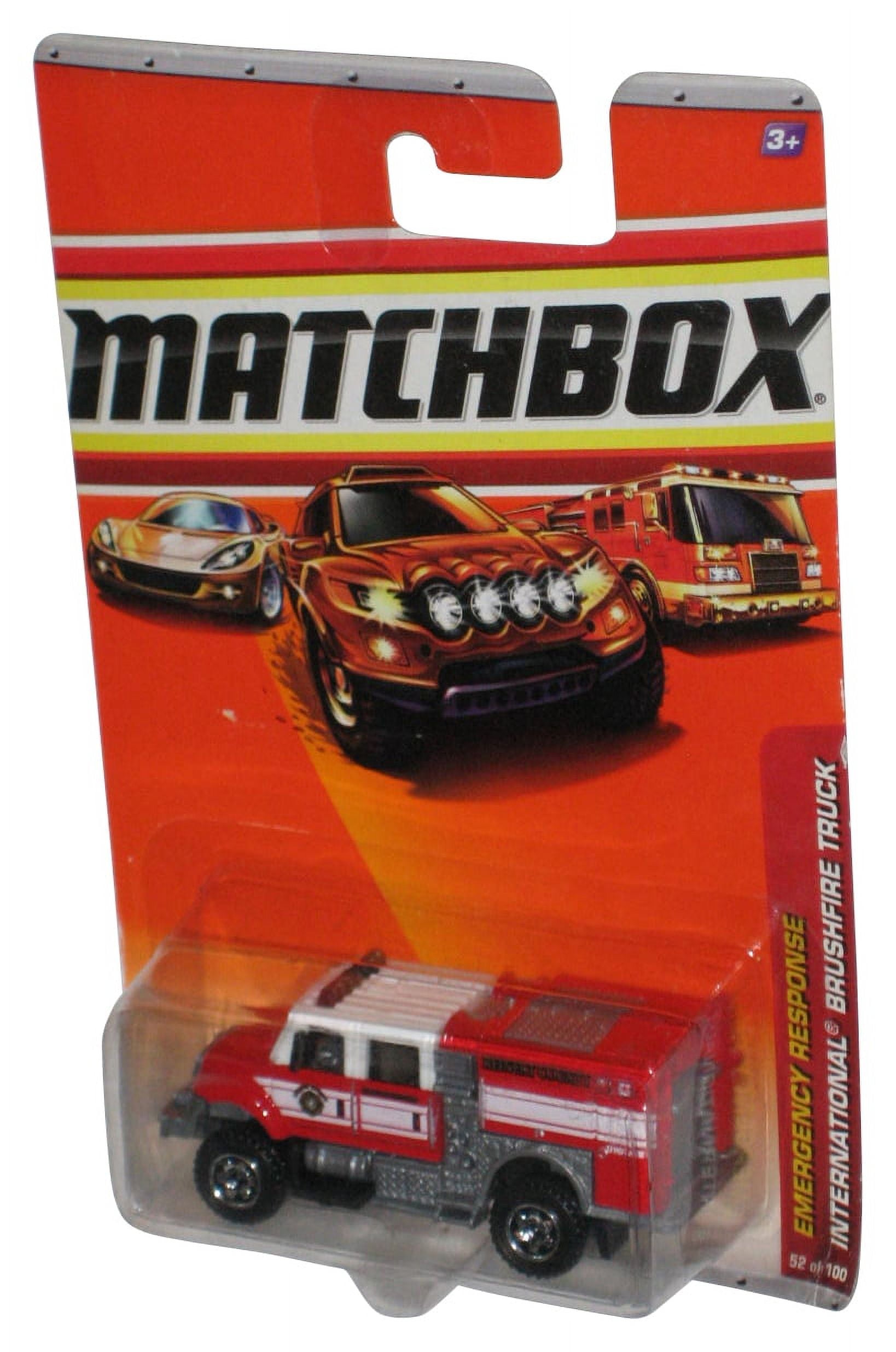Matchbox Emergency Response (2009) Red International Brushfire Toy ...