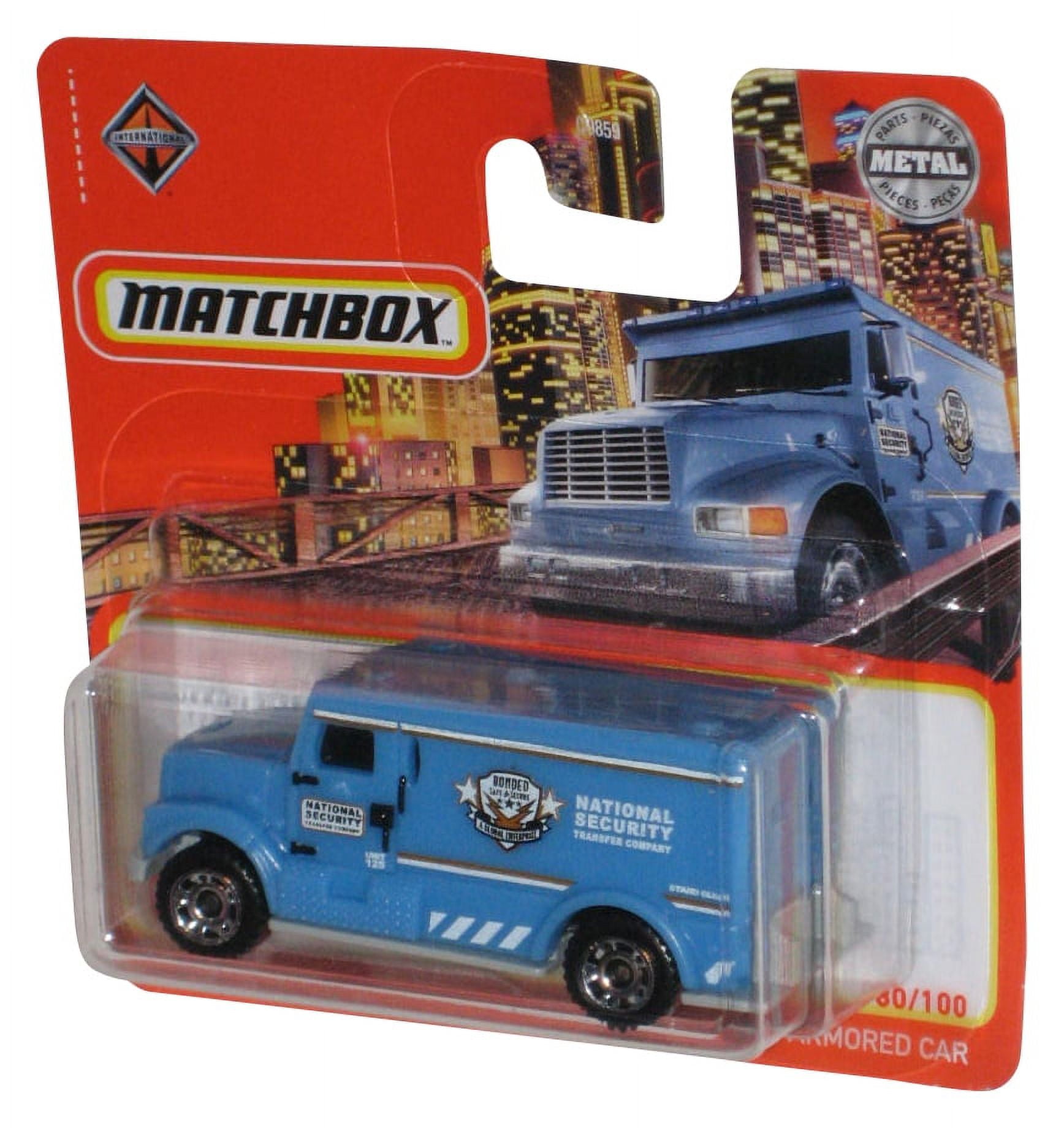 Matchbox Express Delivery (2020) Blue Die-Cast Metal Toy Truck 89/100 ...
