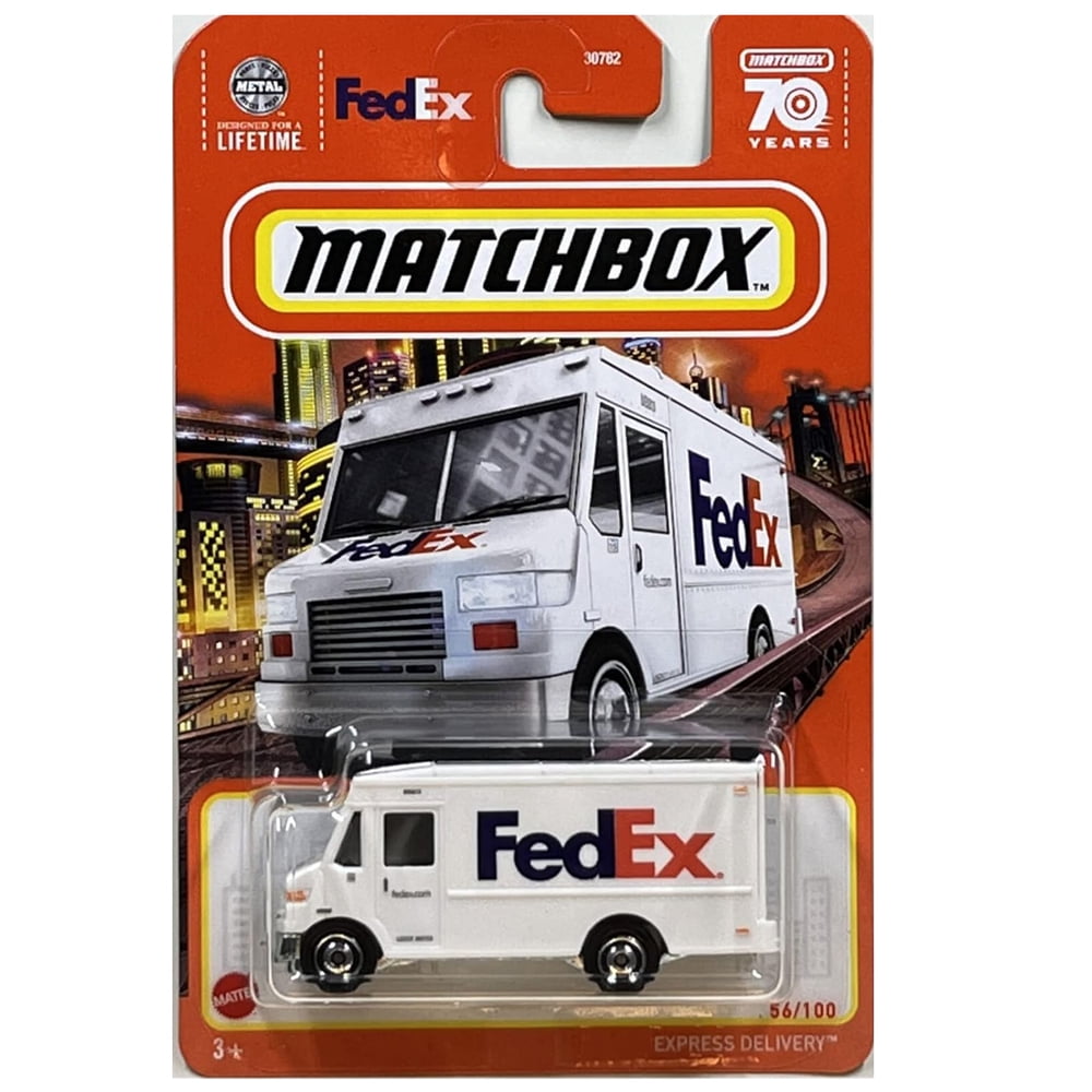 Matchbox FedEx Express Delivery Truck 56/100 Die-cast - Walmart.com