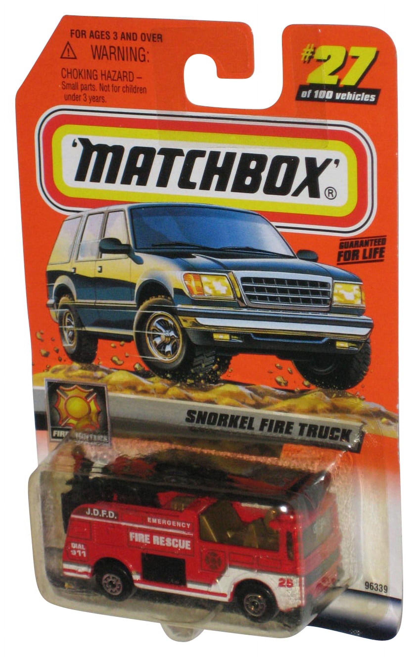Matchbox Fire Rescue Truck