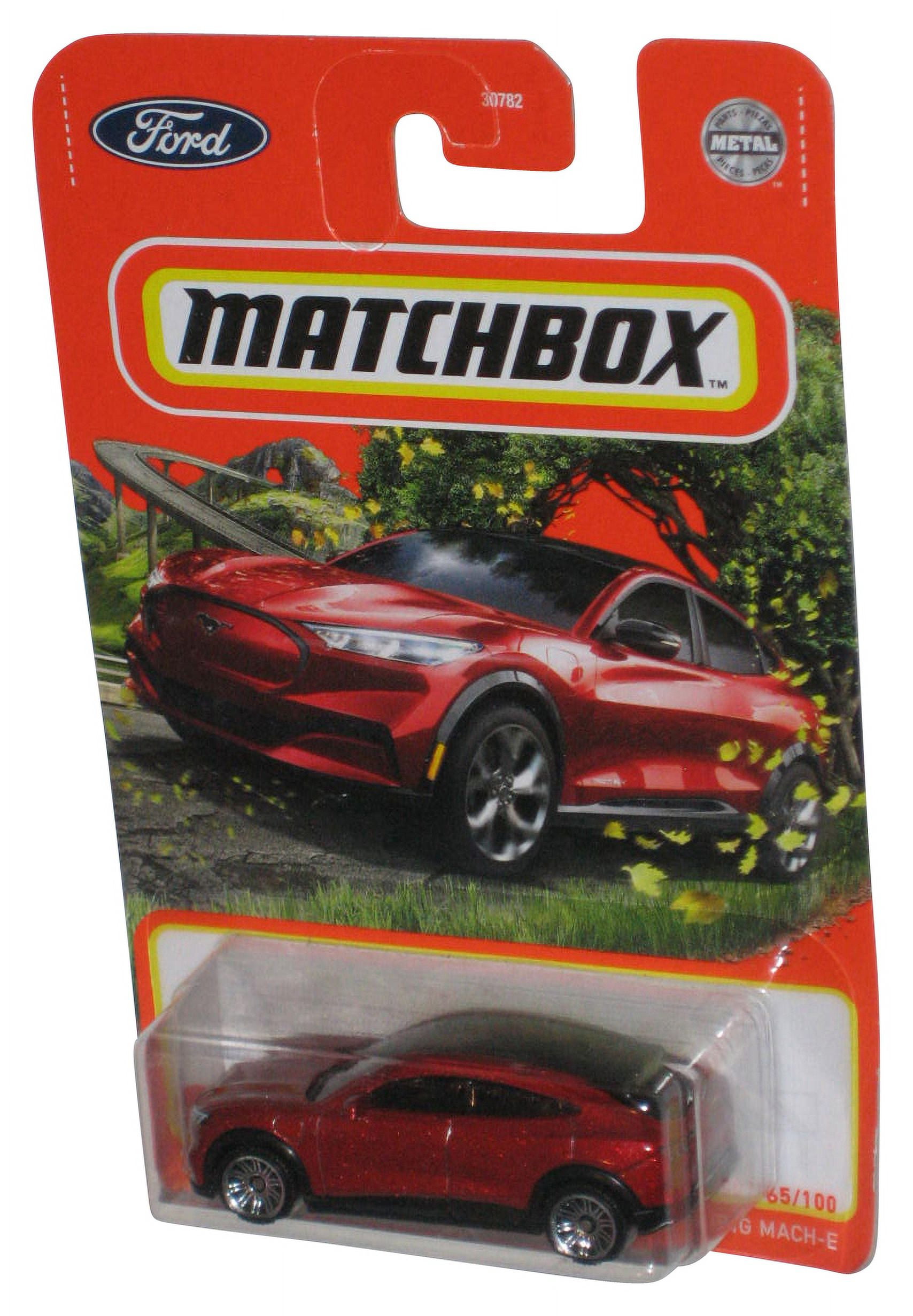Matchbox Ford 2021 Mustang Mach-E Red Metal Toy Car 65/100 - Walmart.com