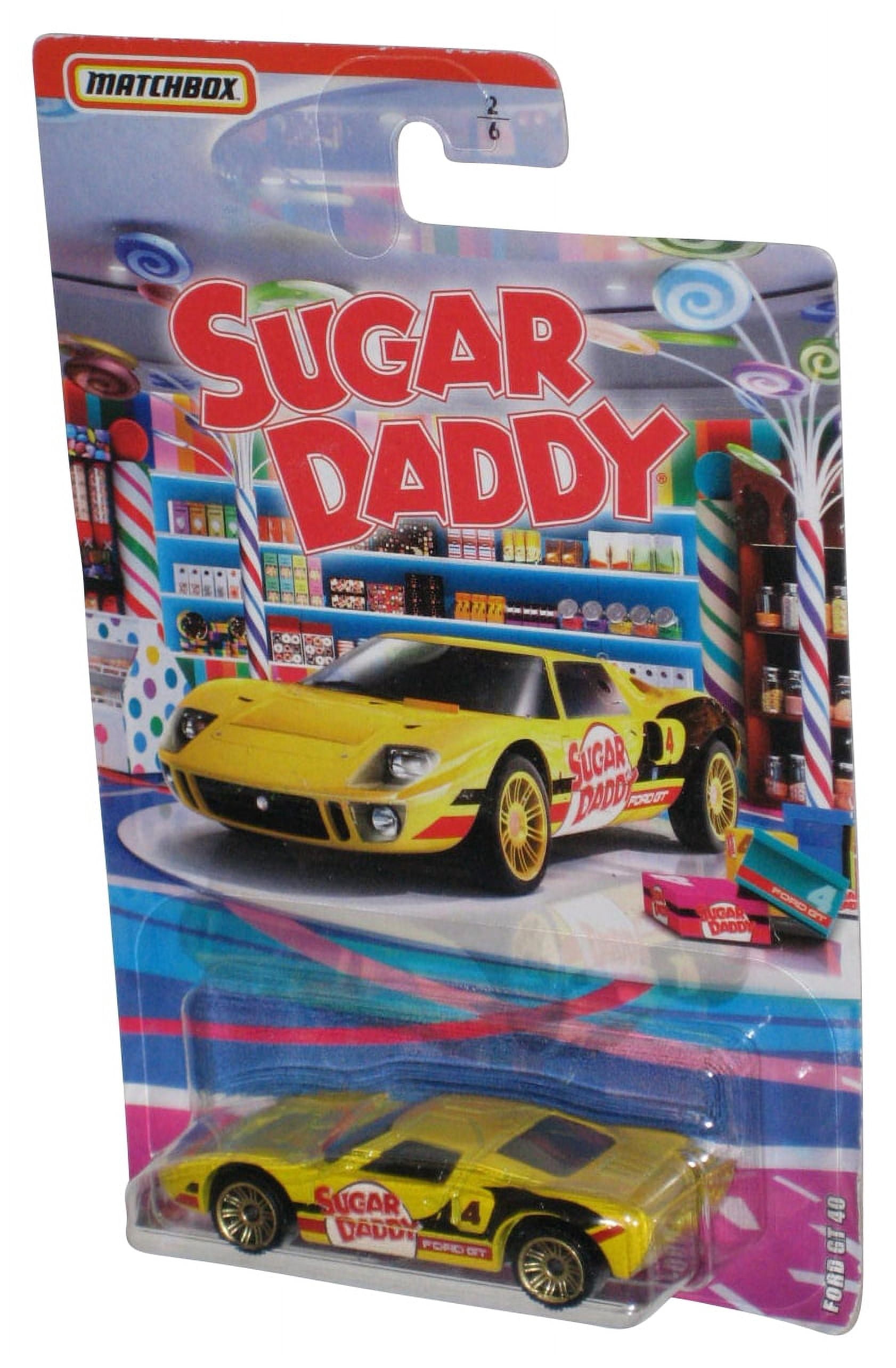 Matchbox Ford GT 40 (2019) Yellow Sugar Daddy Die-Cast Metal Toy Car 2/ ...
